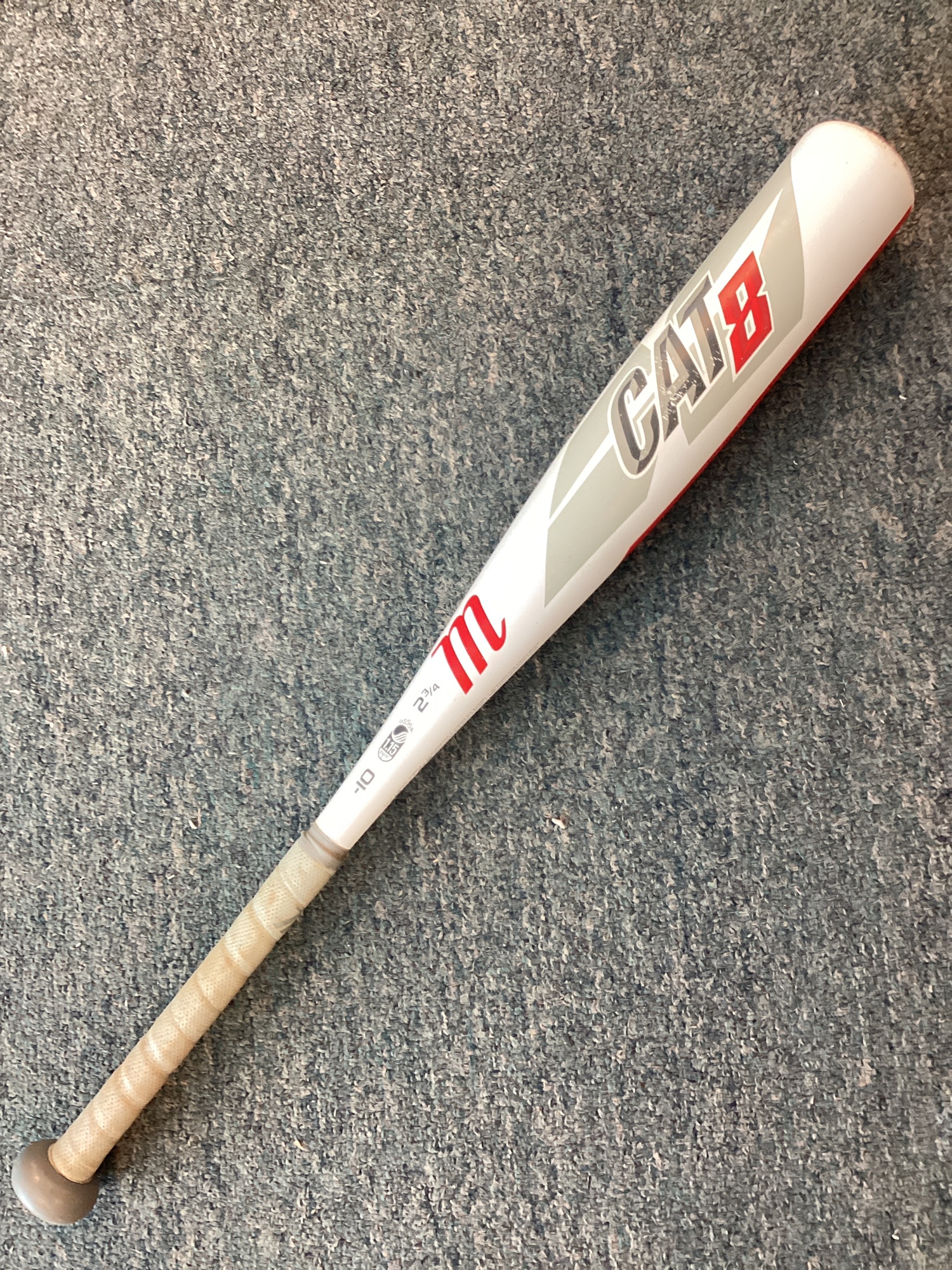 Marucci Cat 8 Junior Big Barrel (-10) 17oz 27" Used Baseball Bat ...