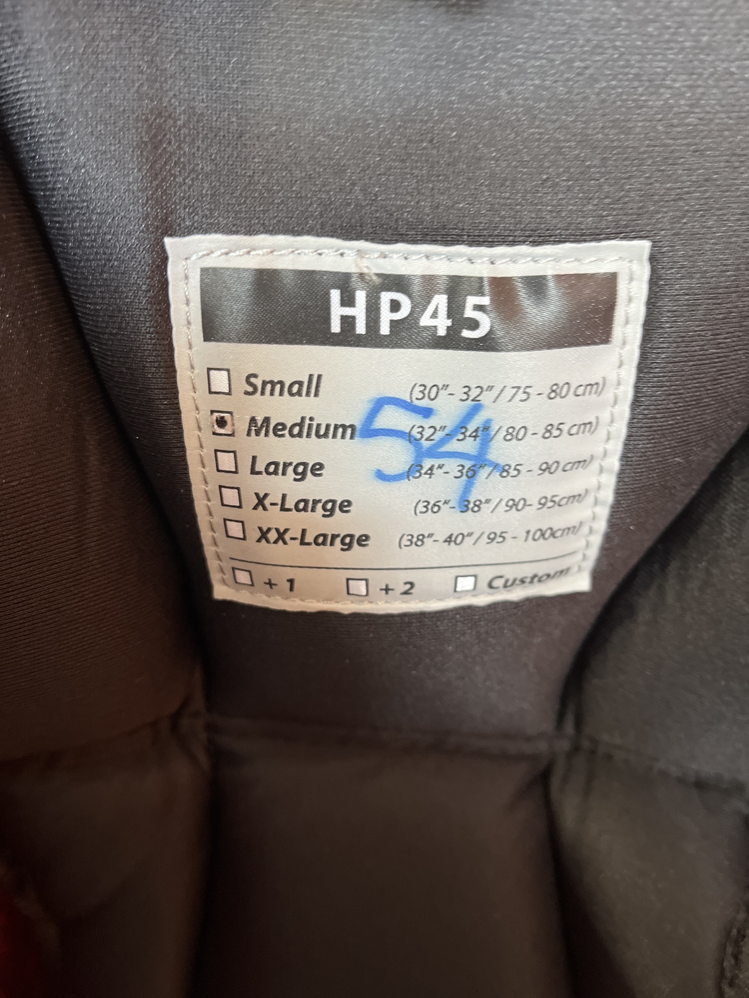 Used Blue CCM HP45 Pro Stock Pants Colorado Avalanche #54 Medium ...