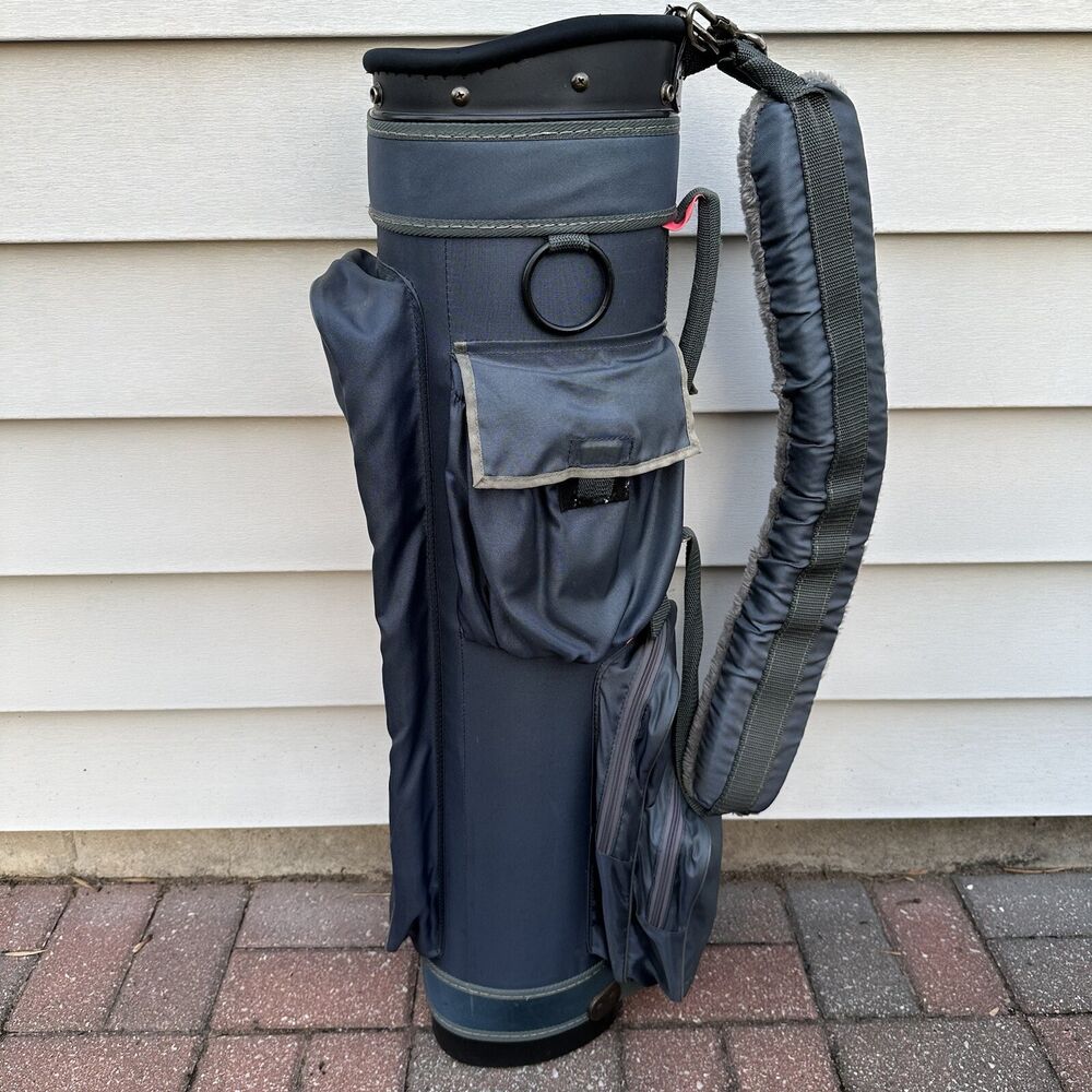Vintage Jason Golf Bag 3 Way Divider Lightweight Blue | SidelineSwap