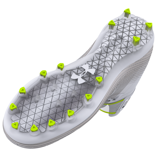 Under Armour Highlight MC Men's Football Cleats Size 10.5 Silver White ...