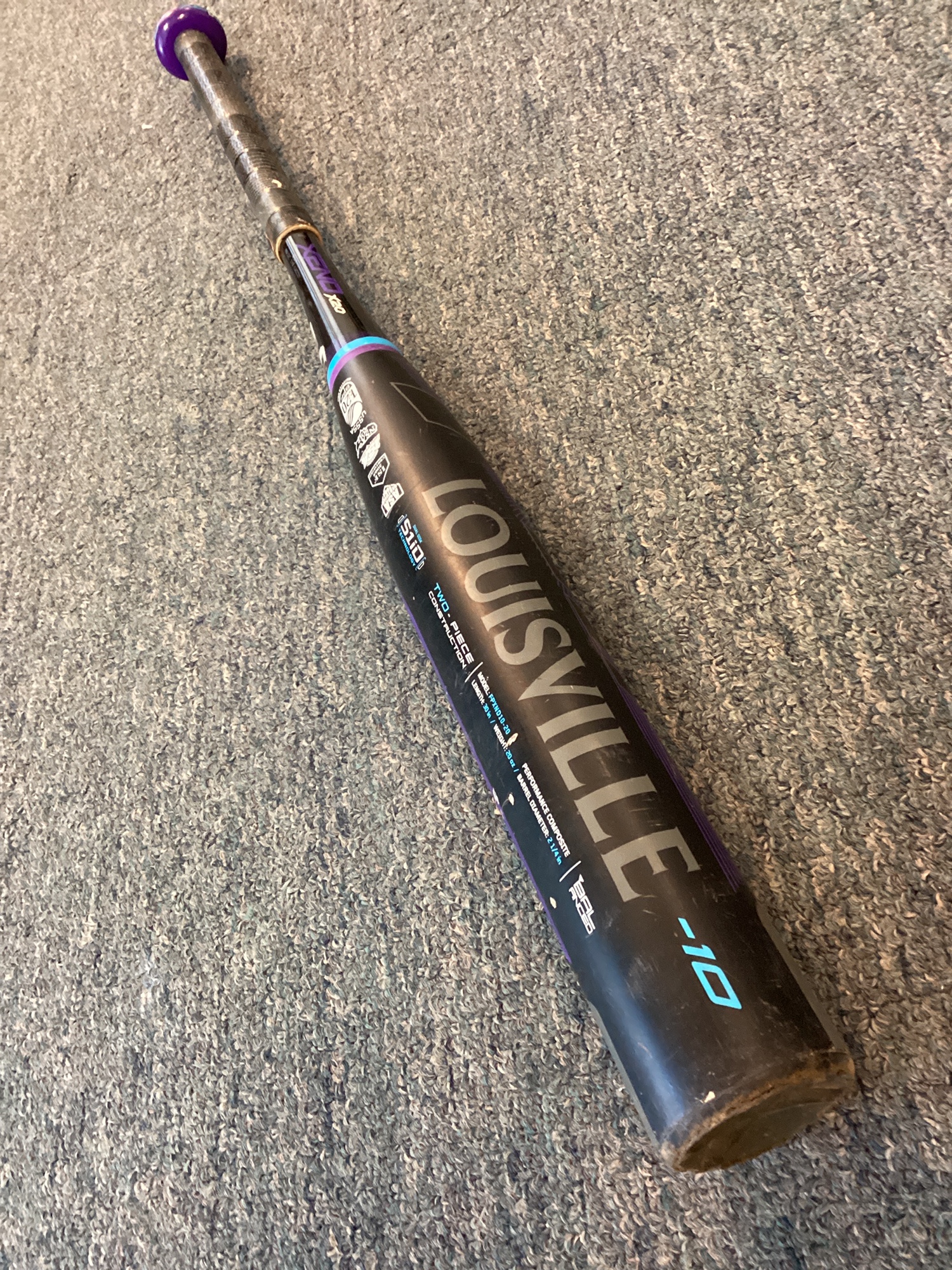 Louisville Slugger Xeno Bat (-10) 20 oz 30"Used 2020 | SidelineSwap