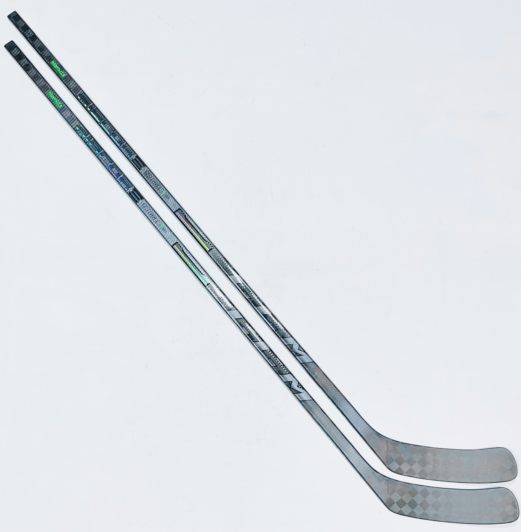 New 2 Pack CCM Ribcore Trigger 6 Pro Hockey Stick-LH-65 Flex-Custom Pro ...