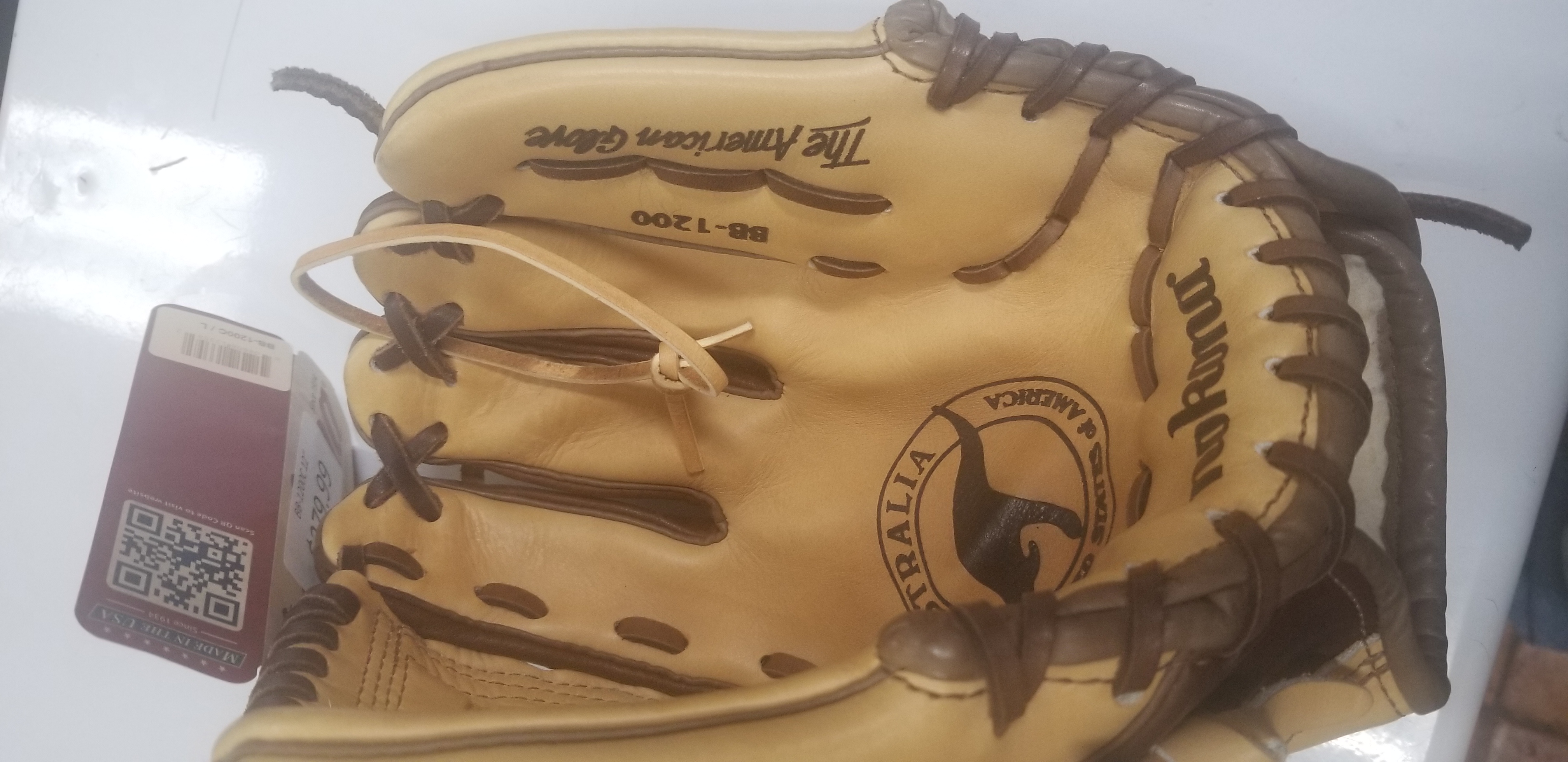 New Nokona Buckaroo AMG BB-1200 Right Hand Throw Glove 12" FREE ...