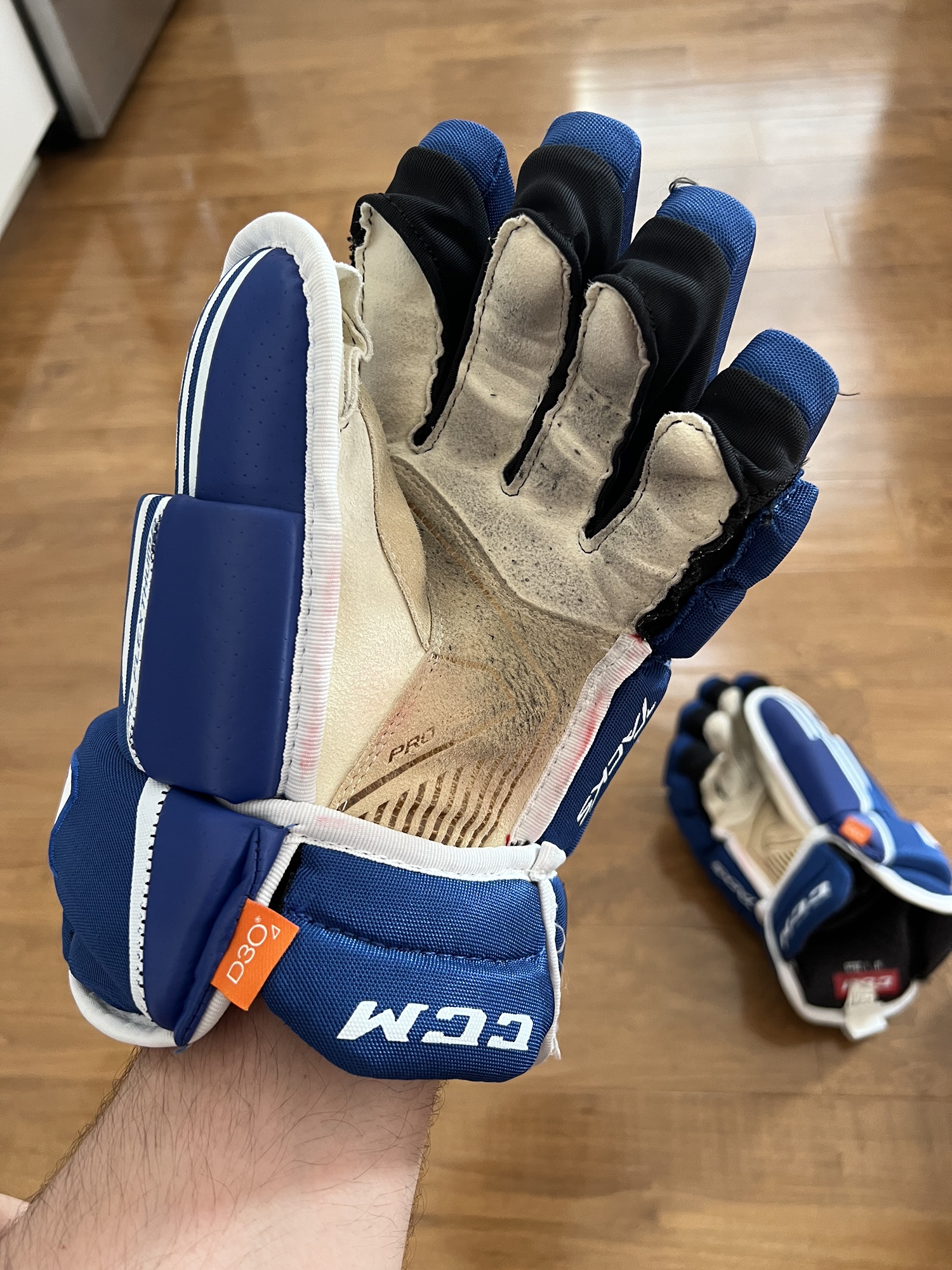 CCM 4 Roll Pro 2 Gloves 14” Inch 4R Pro2 | SidelineSwap
