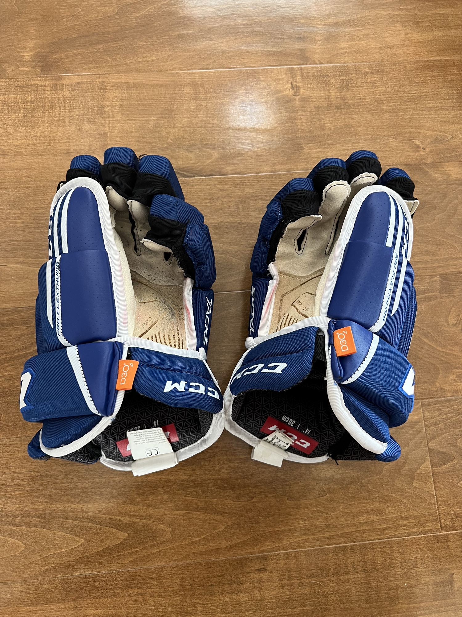 CCM 4 Roll Pro 2 Gloves 14” Inch 4R Pro2 | SidelineSwap