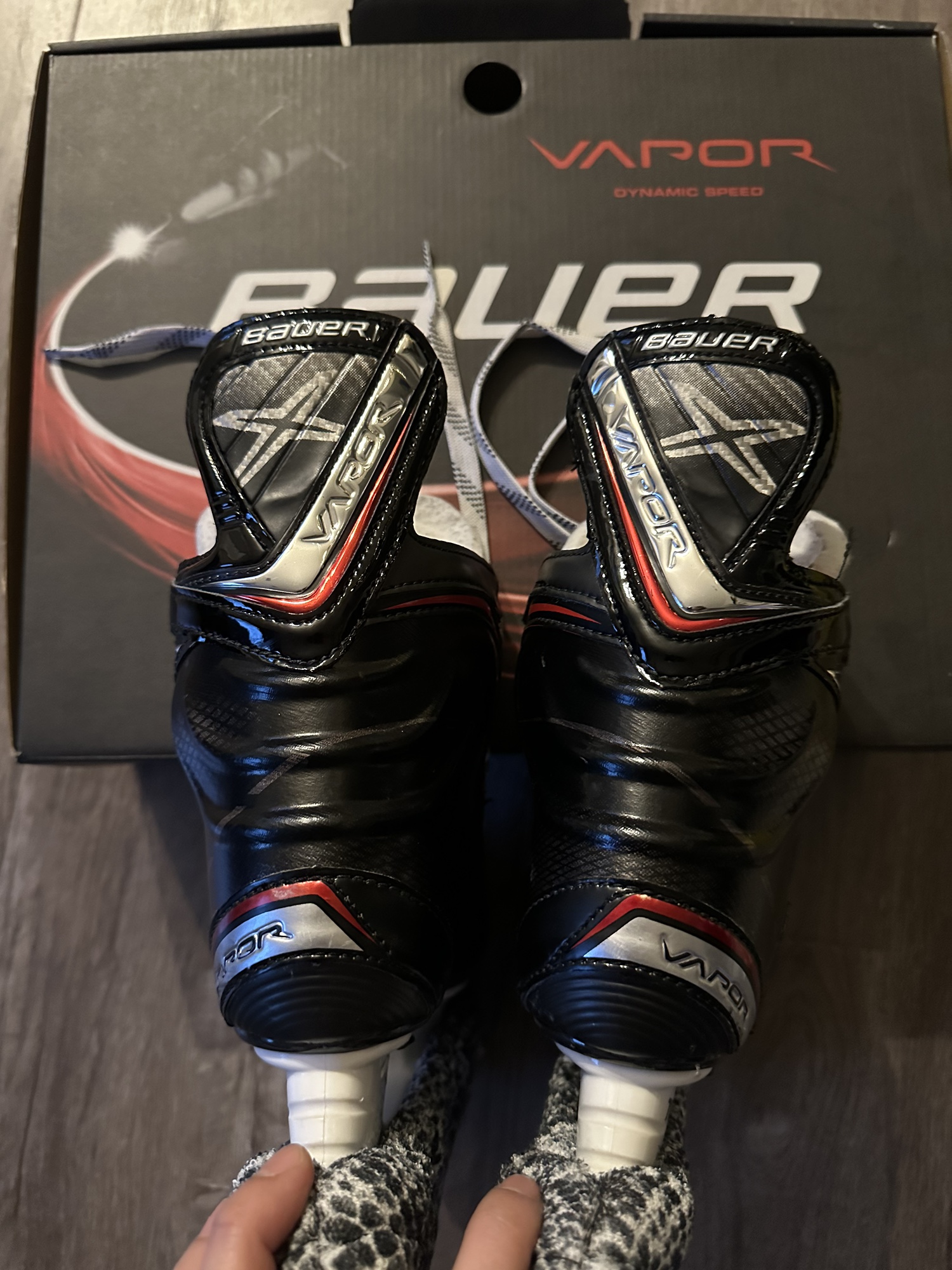 Junior Used Bauer Vapor X LTX Pro Regular Width Size 3 Hockey Skates ...