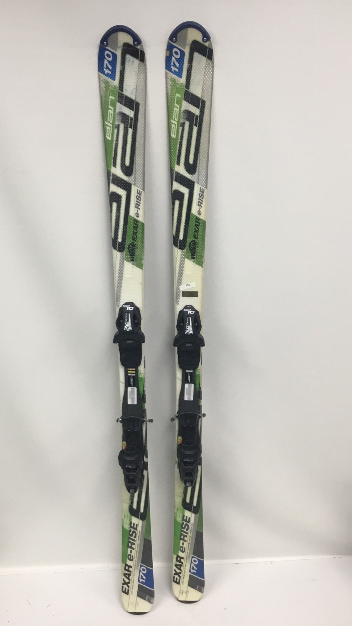 170 Elan Exar e-Rise Skis with New Gripwalk Binding ! | SidelineSwap