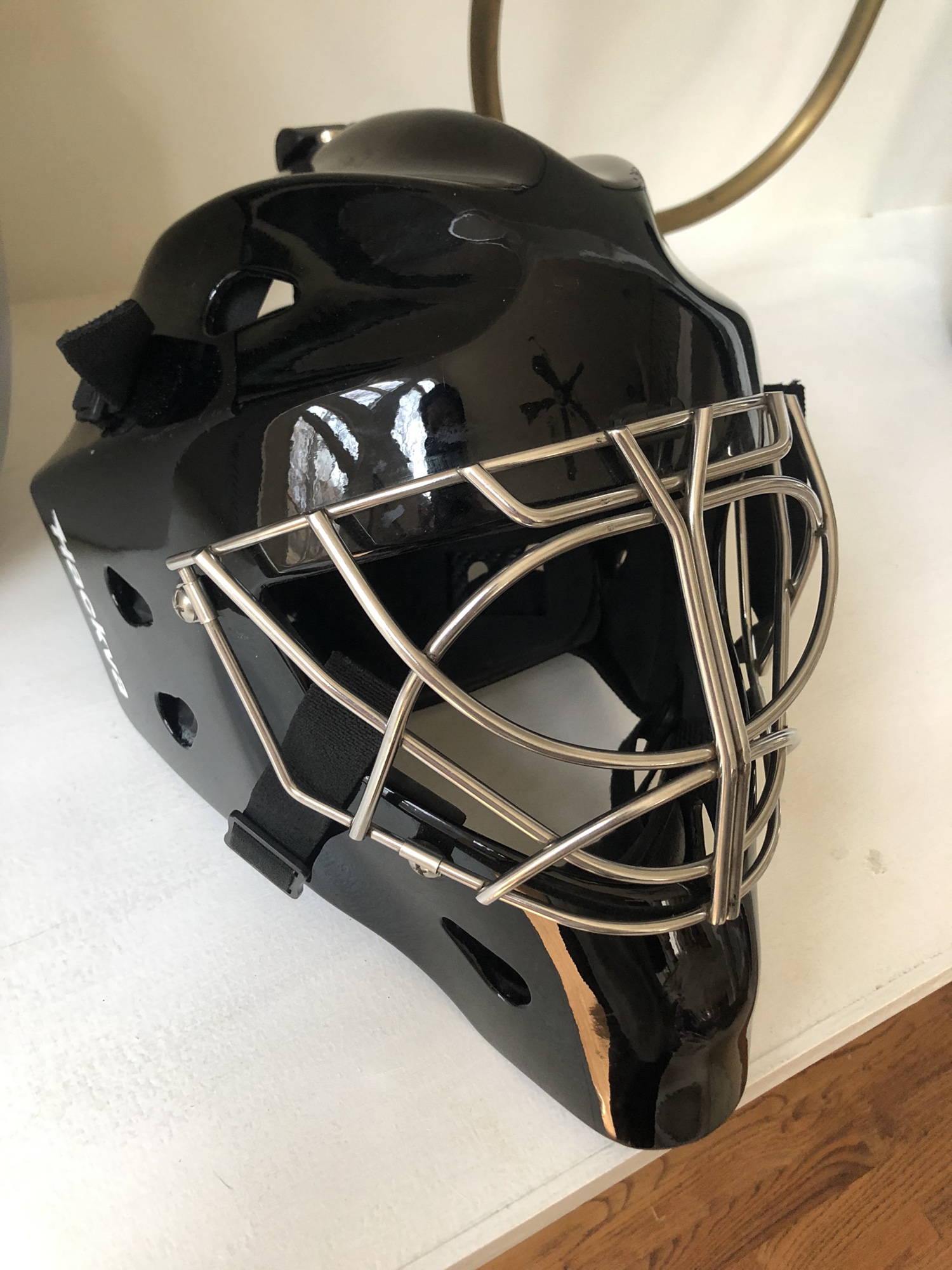 Hackva Hockey Black Goalie Mask Size S/M | SidelineSwap