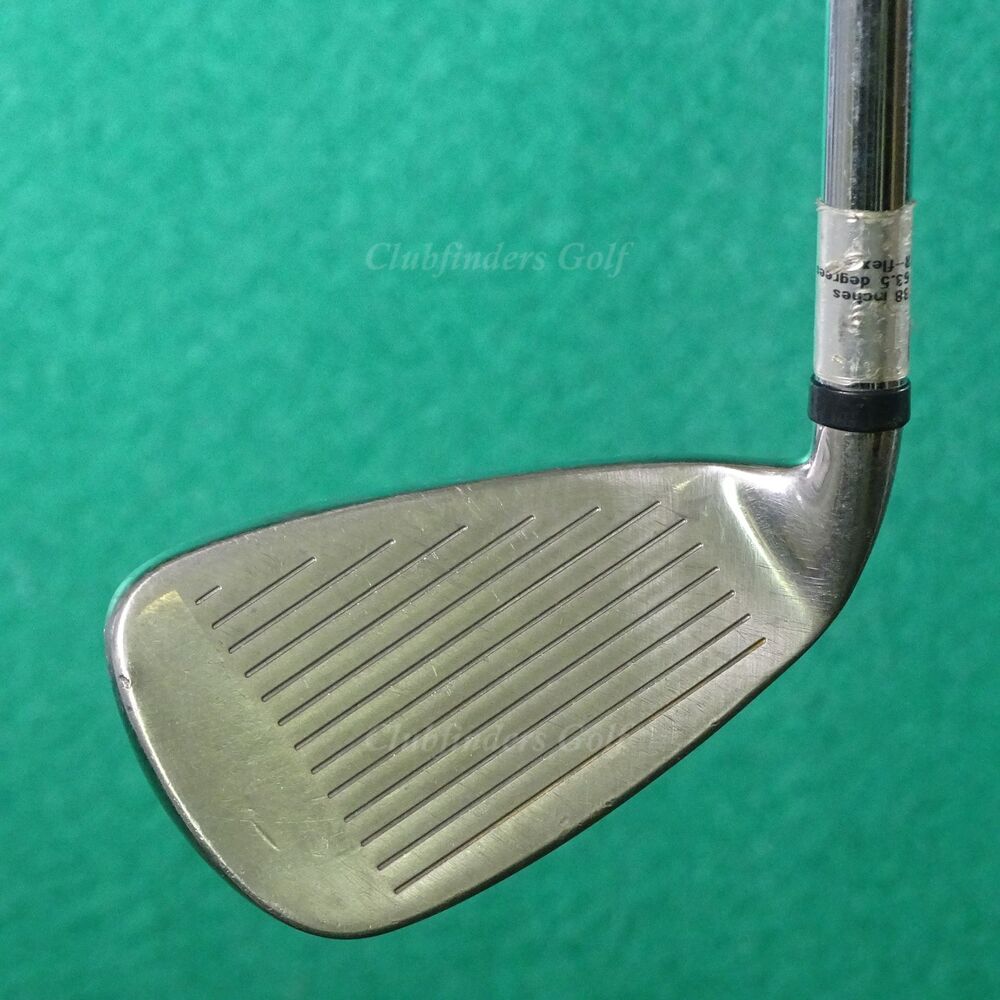 Wilson Deep Red II Distance Single 6 Iron Step Control Steel Regular ...