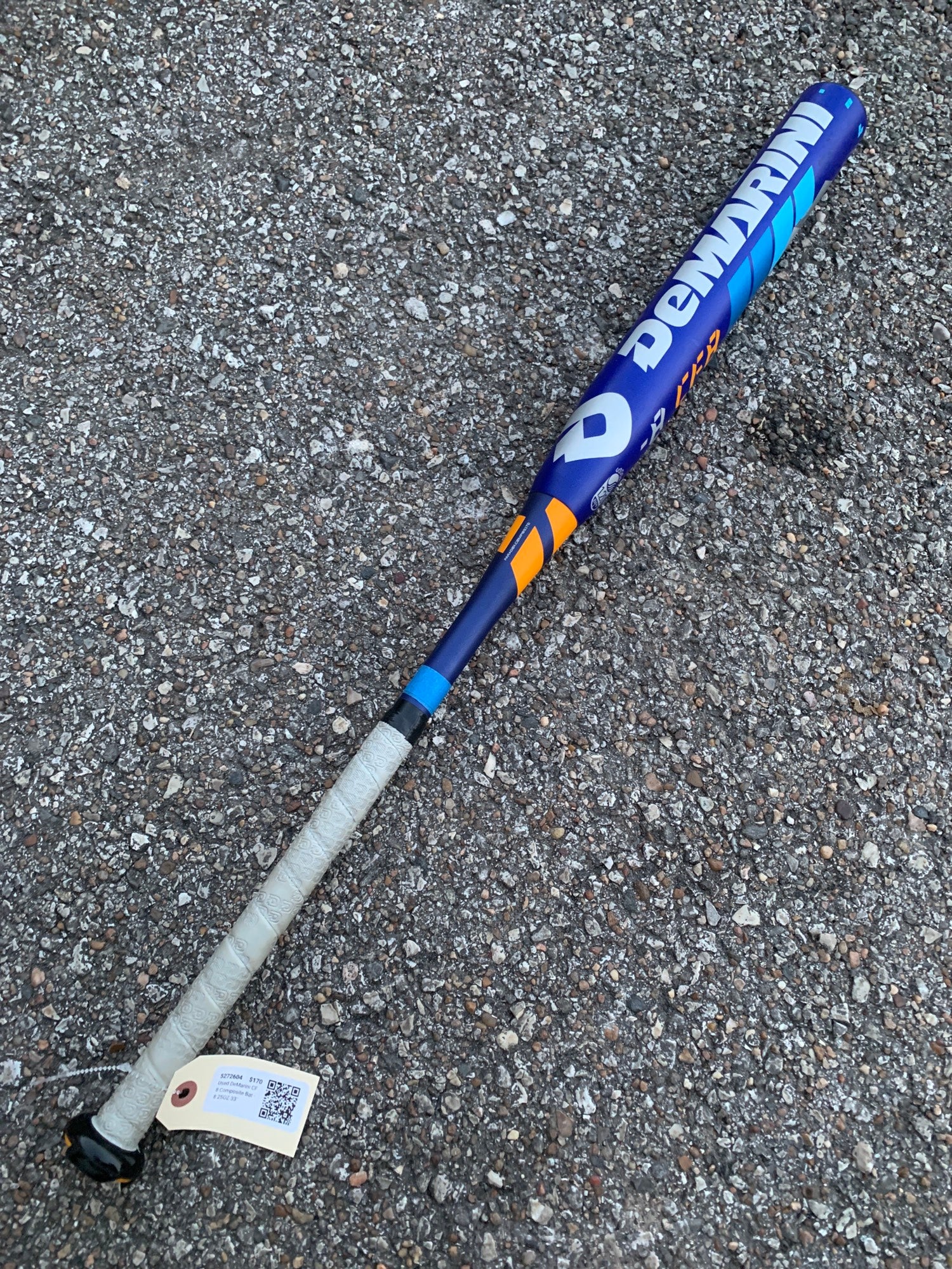 Used DeMarini CF8 Composite Bat -8 25OZ 33" | SidelineSwap