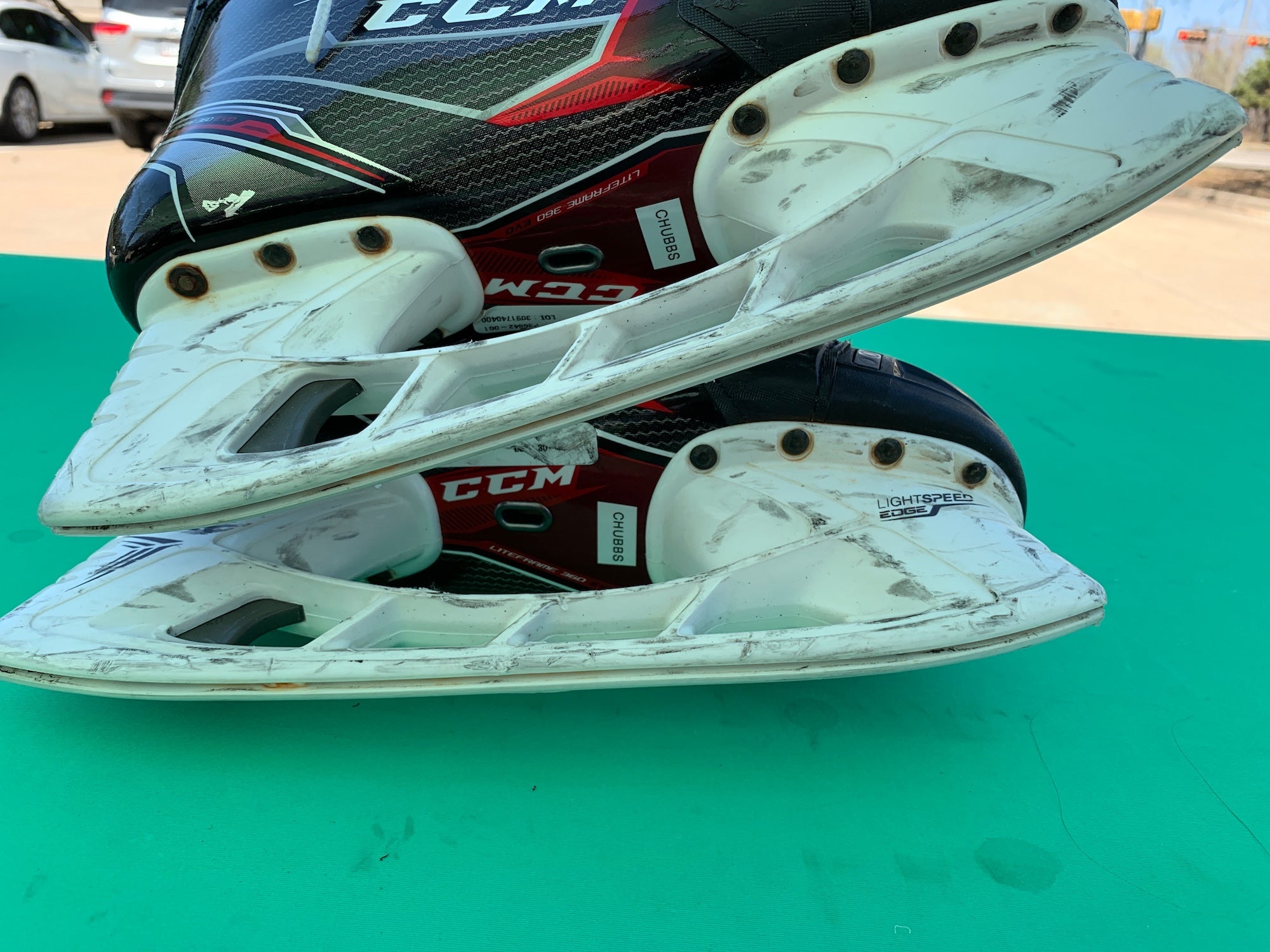 Senior Used CCM JetSpeed FT2 Hockey Skate With Tuuk Lightspeed Edge ...