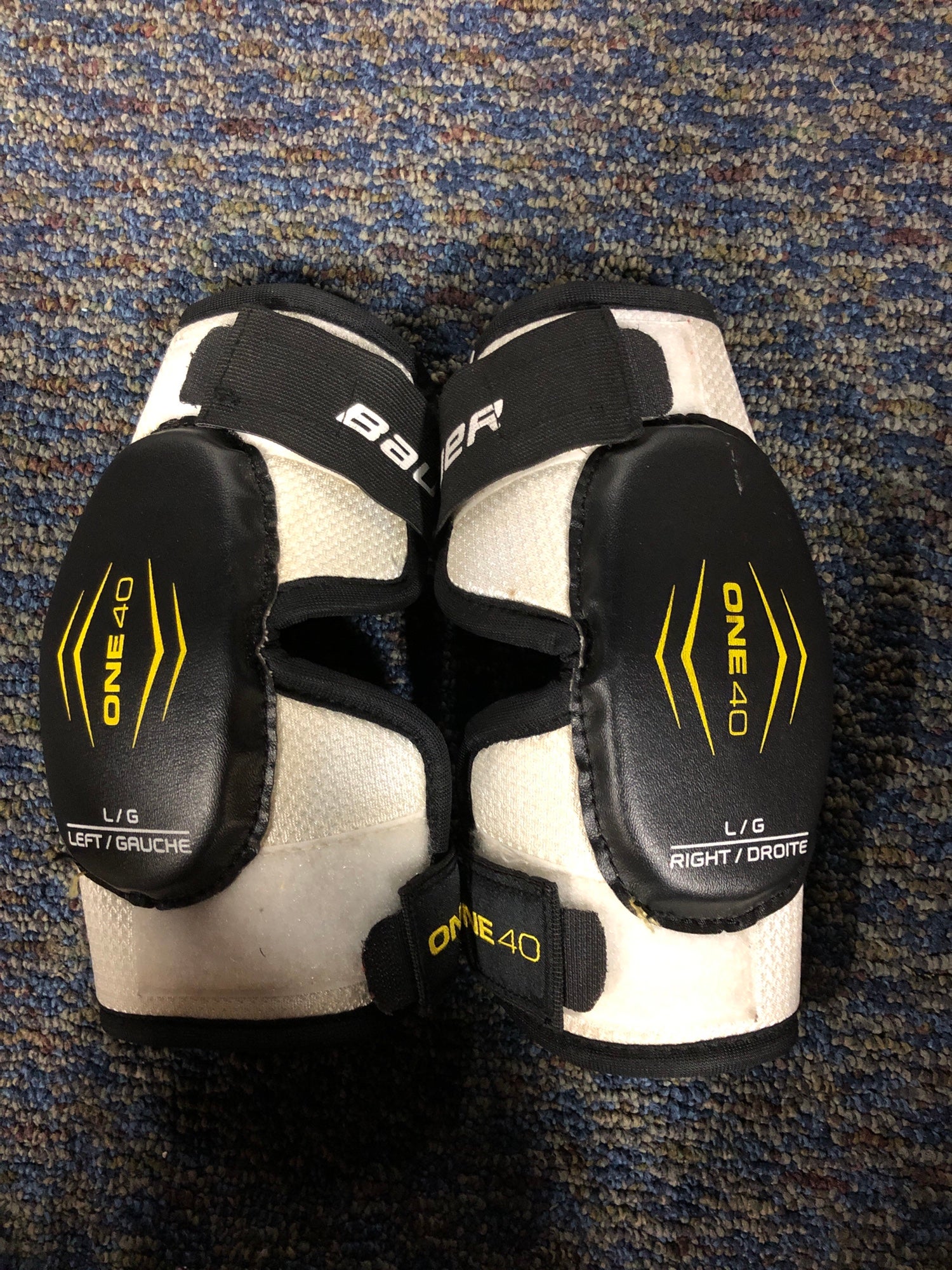 Used Large Bauer Supreme One40 Elbow Pads | SidelineSwap