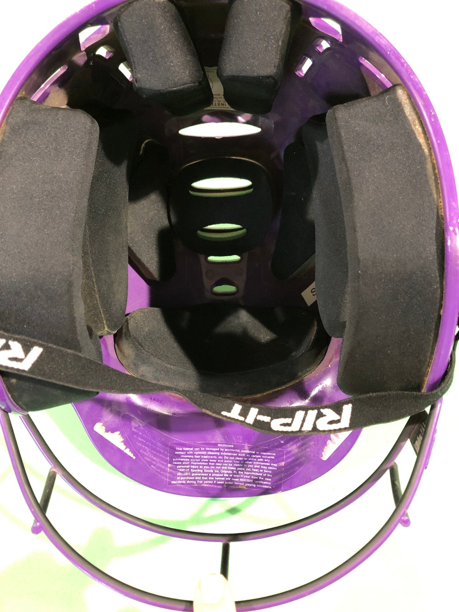 Used 6 - 6 7/8 Rip It Batting Helmet | SidelineSwap