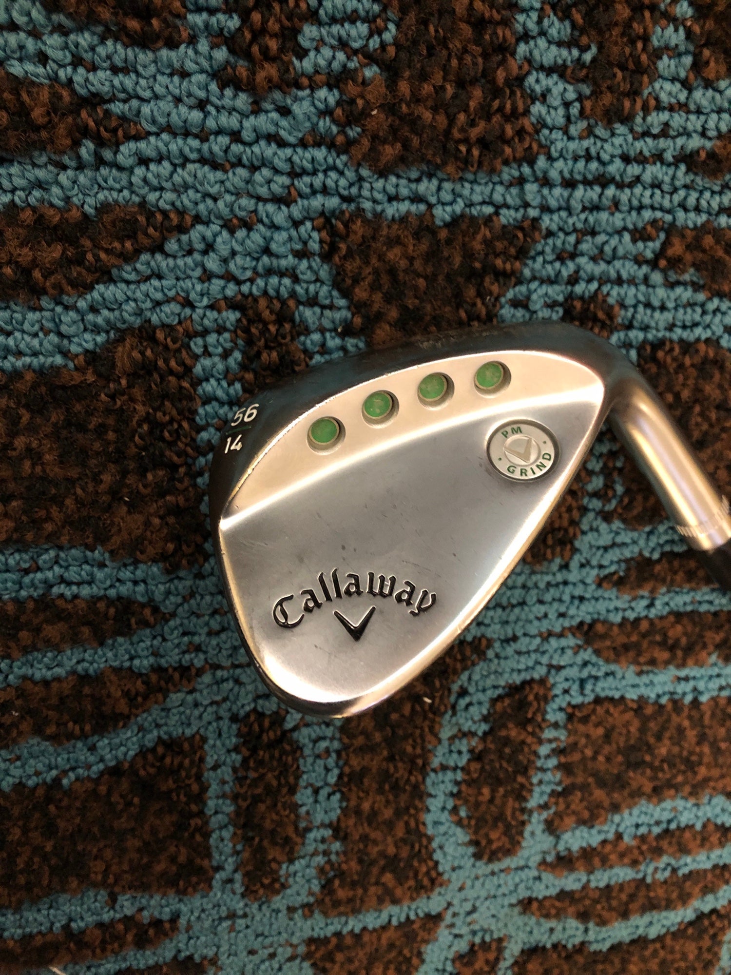 Used Men's Callaway PM Grind Right-Handed Golf Wedge (Loft: 56 ...