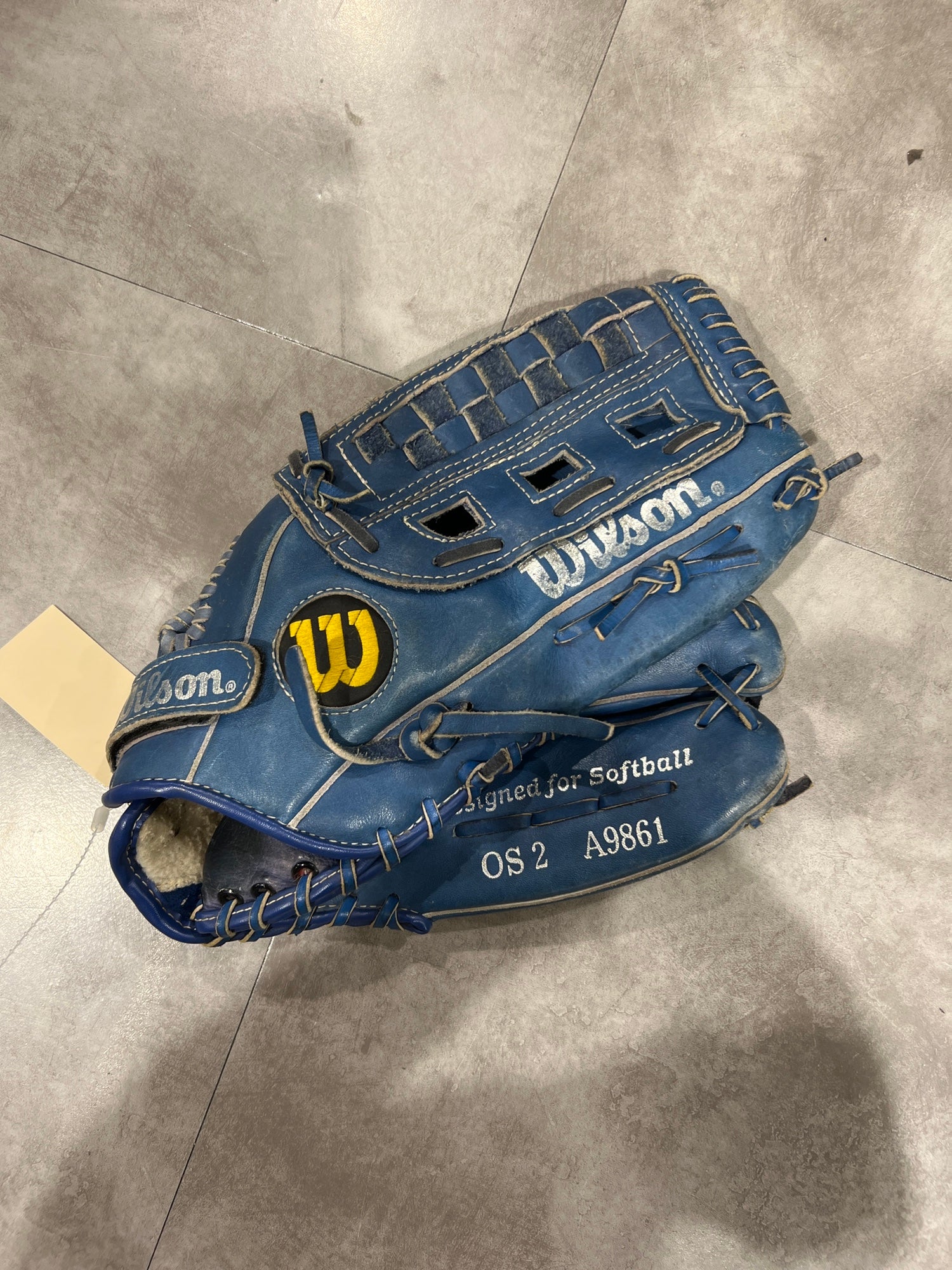 Wilson A9861 Optima Silver Baseball Glove | SidelineSwap
