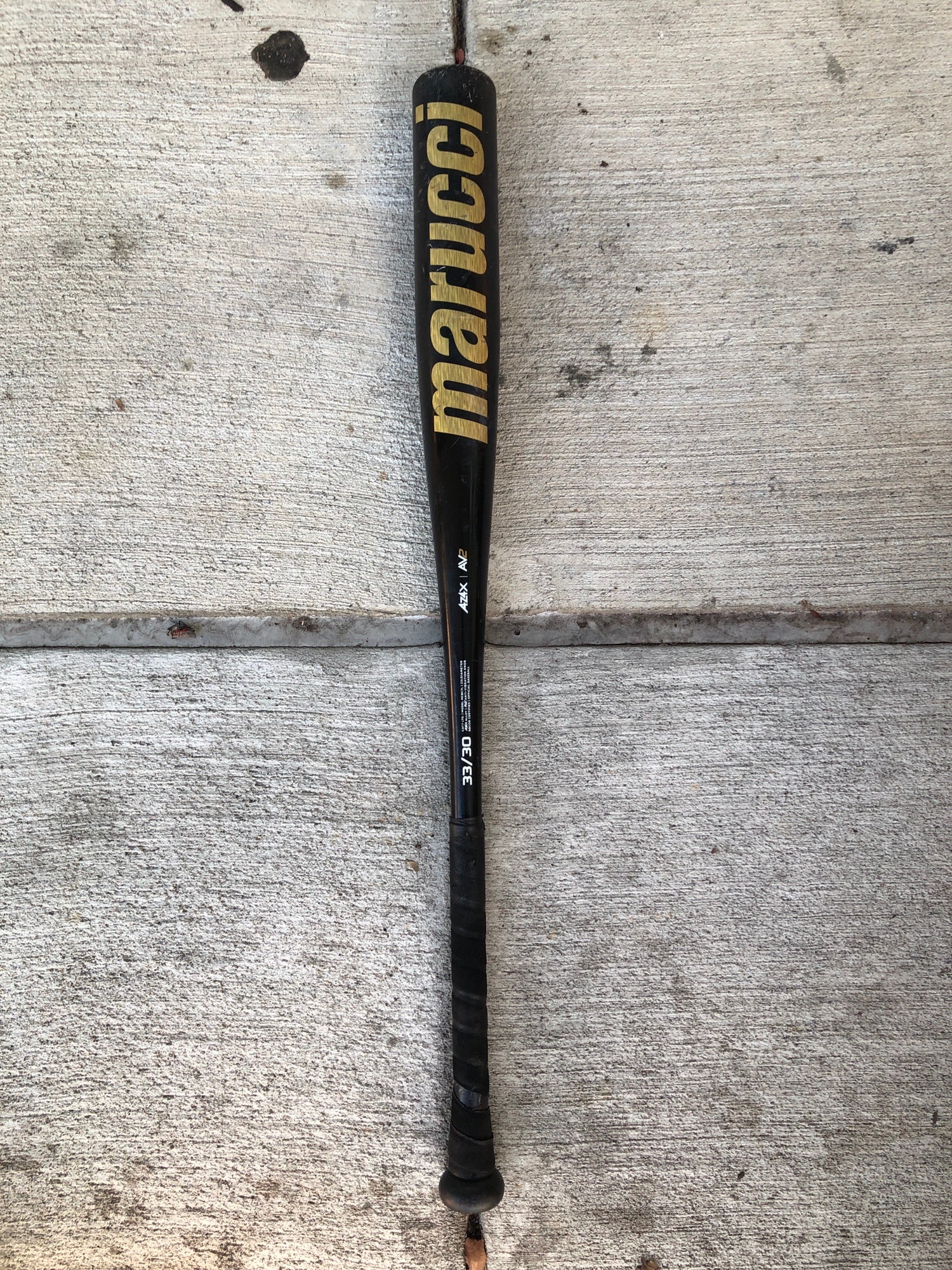 Used BBCOR Certified Marucci CAT 7 Alloy Bat -3 30OZ 33" | SidelineSwap