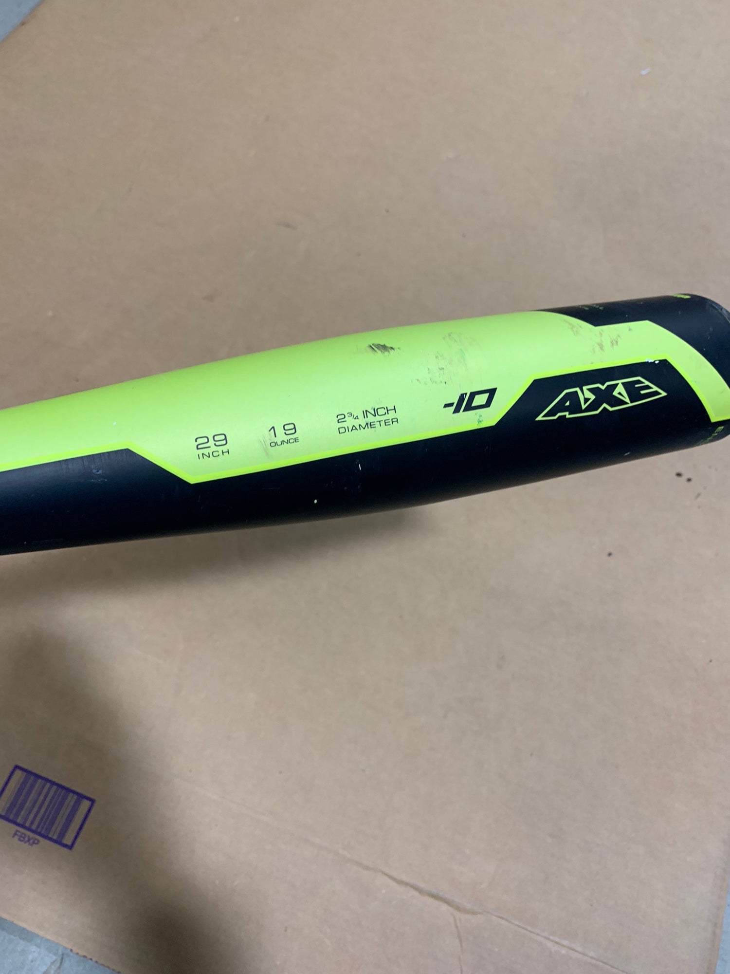 Used USSSA Certified AXE Origin Alloy Bat -10 19OZ 29" | SidelineSwap