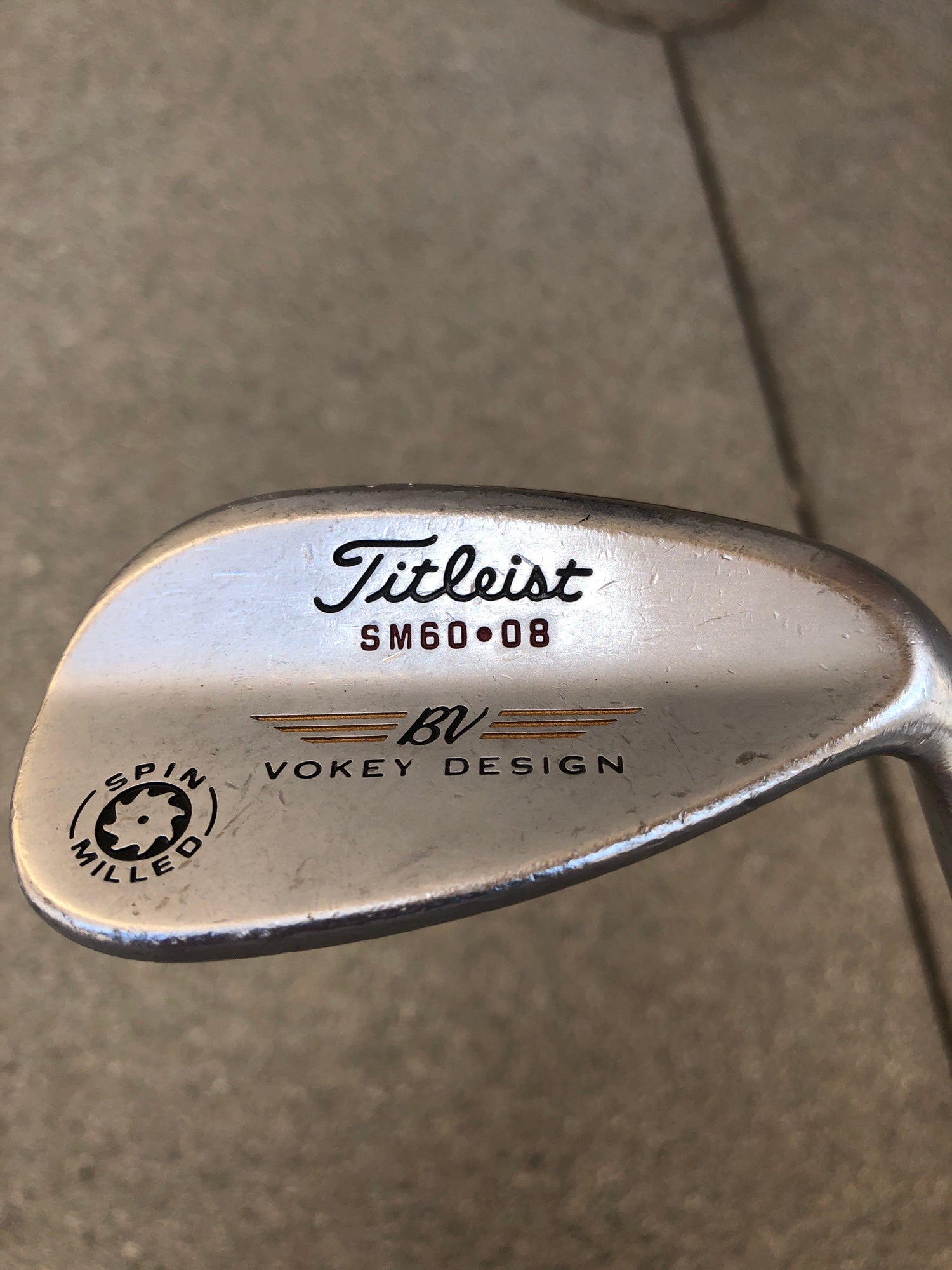 Used Men's Titleist BV Vokey SM6 Right Wedge Wedge Flex 60 Steel ...