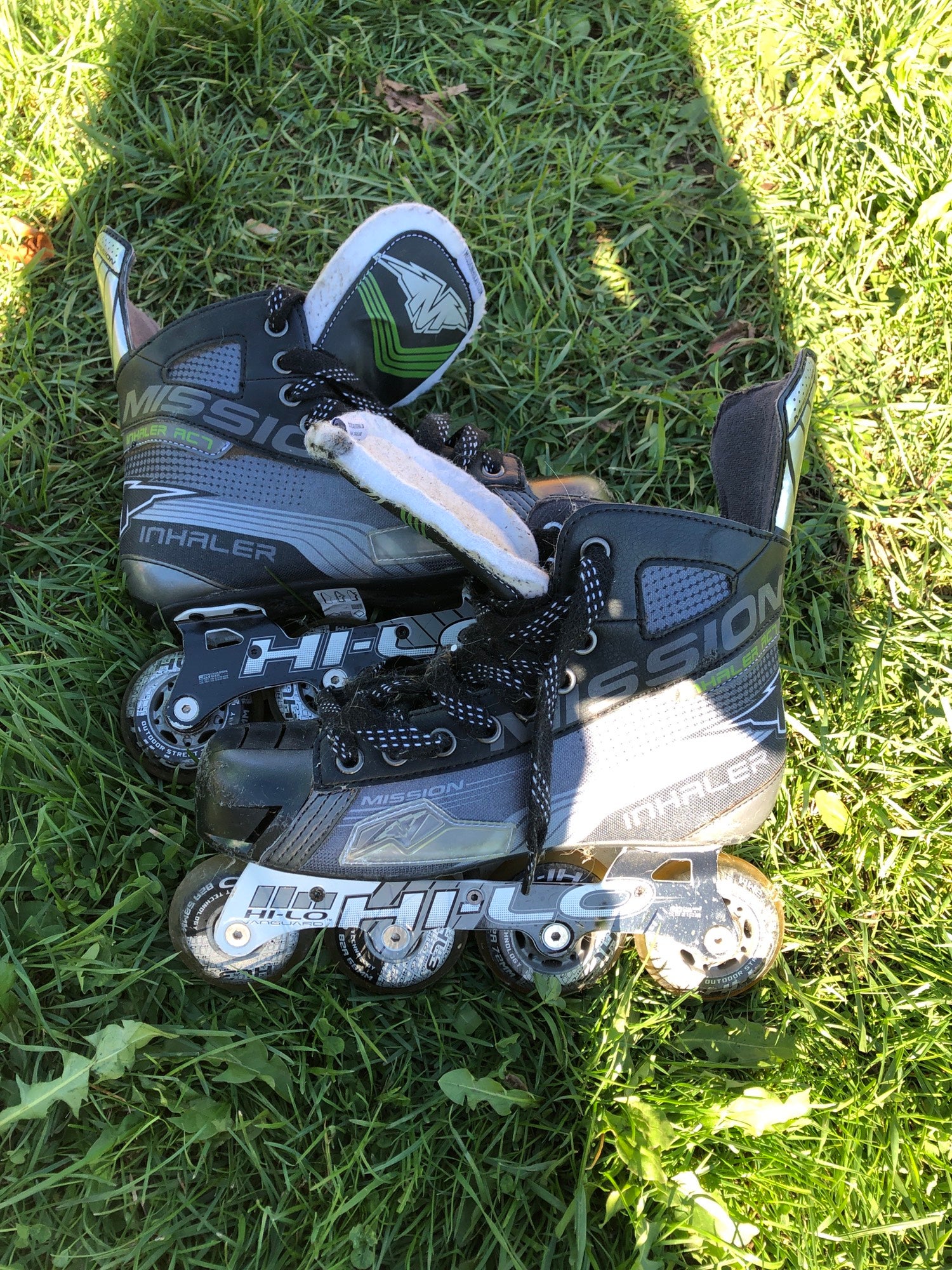 Used Mission Inhaler AC7 Inline Skates E&W (Wide) 5.0 | SidelineSwap