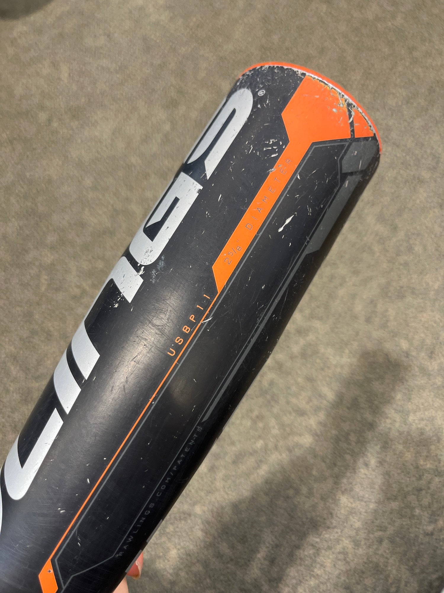 Used USABat Certified Rawlings Prodigy Alloy Bat -11 17OZ 28 ...