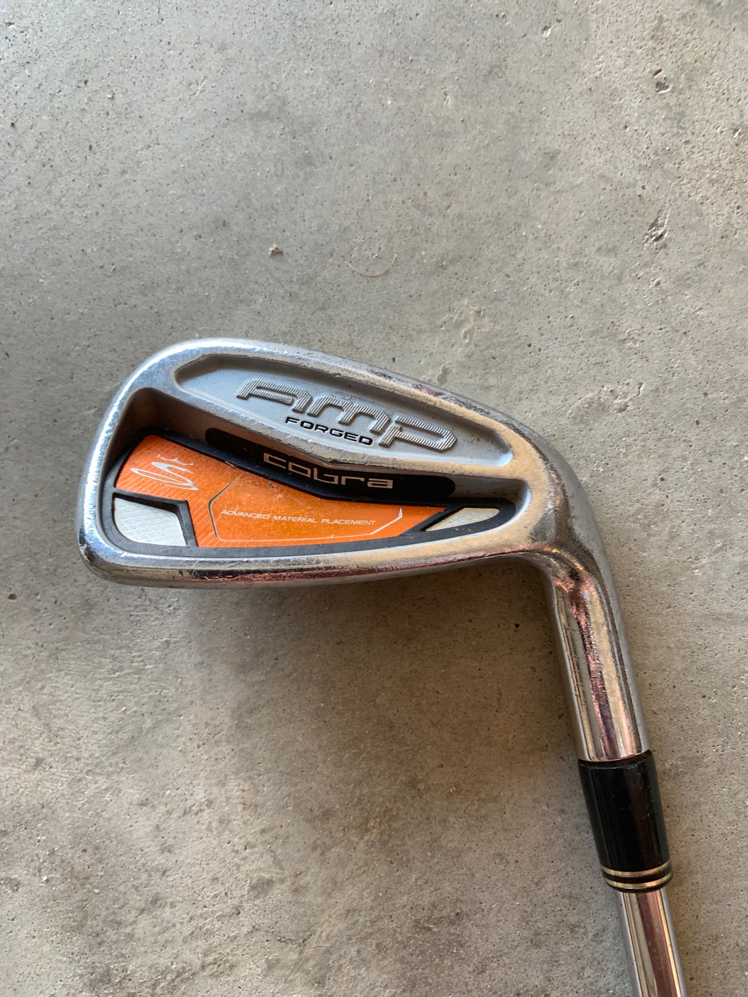 Used Cobra 8 Iron AMP Forged Right Single Iron Steel | SidelineSwap