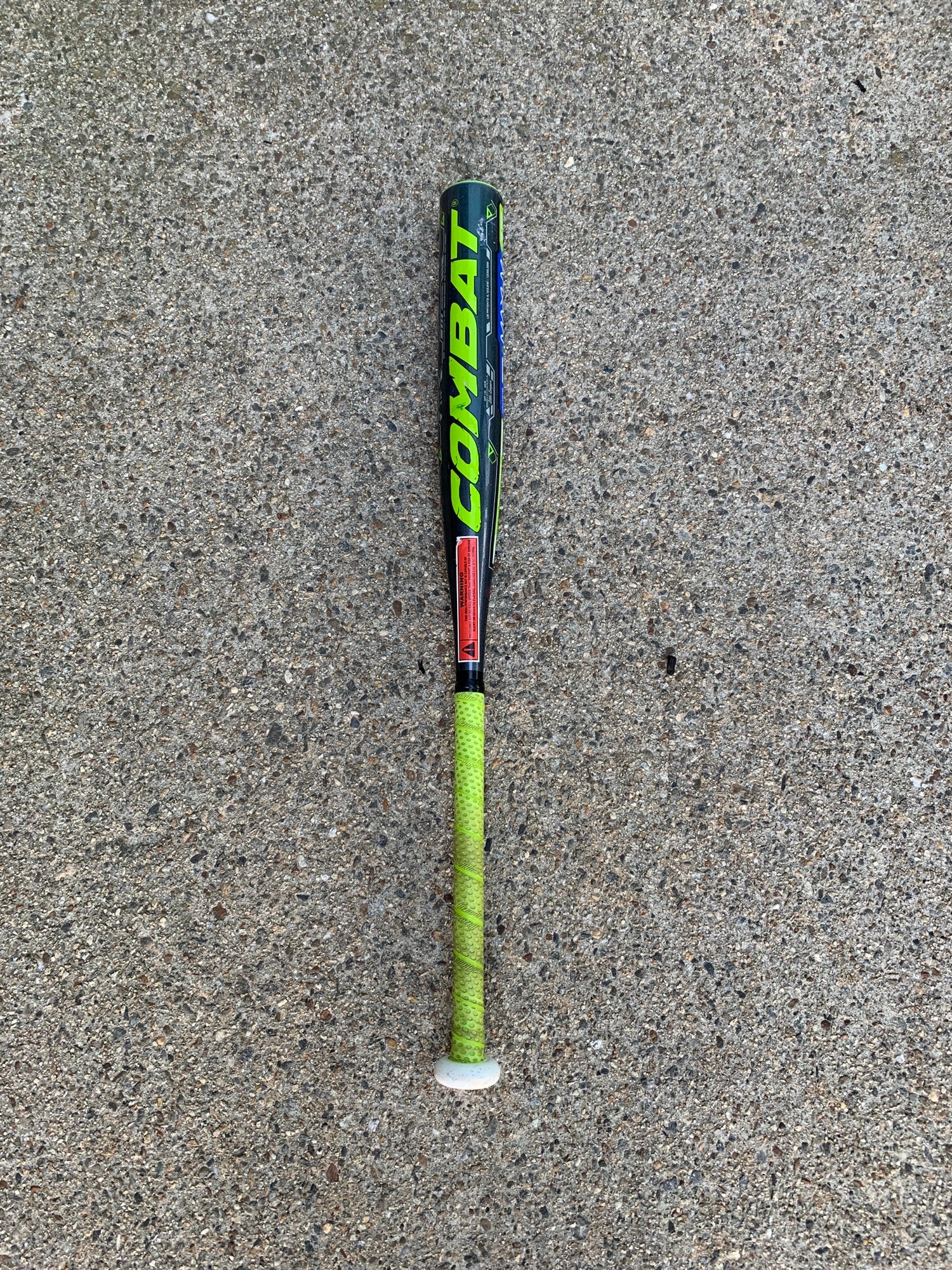 Used USSSA Certified Combat Maxum (-12) 29" Composite Baseball Bat ...