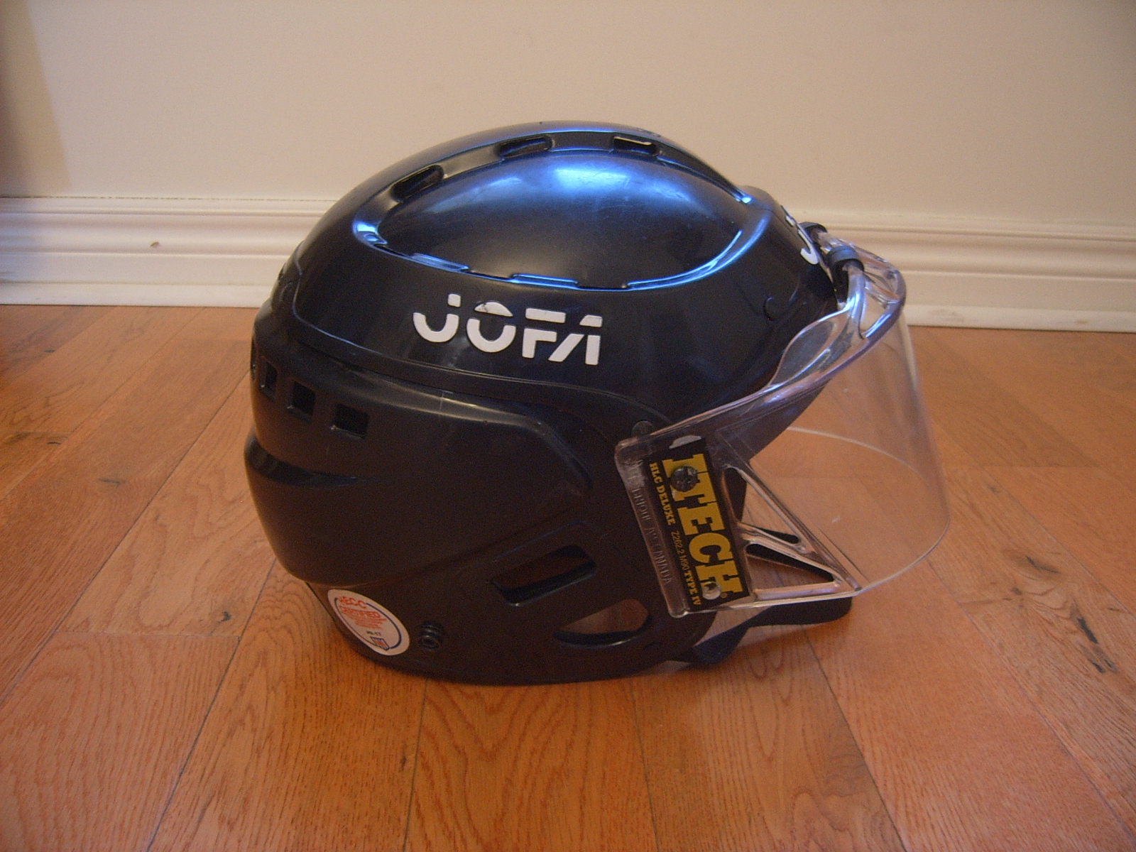 Hockey Helmet- Vintage Excellent Used JOFA 390 Helmet Senior Large Jagr ...