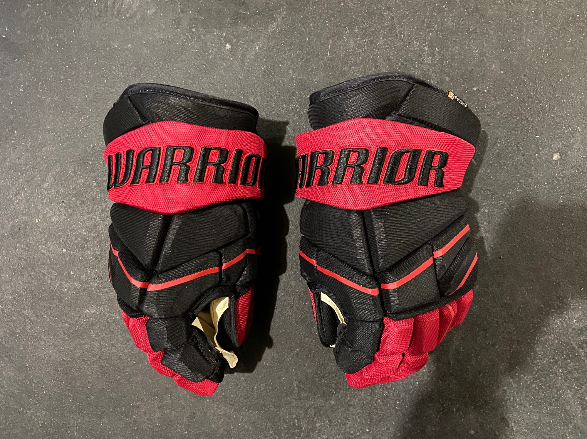 Warrior Alpha Pro Gloves - 14” Black/Red | SidelineSwap