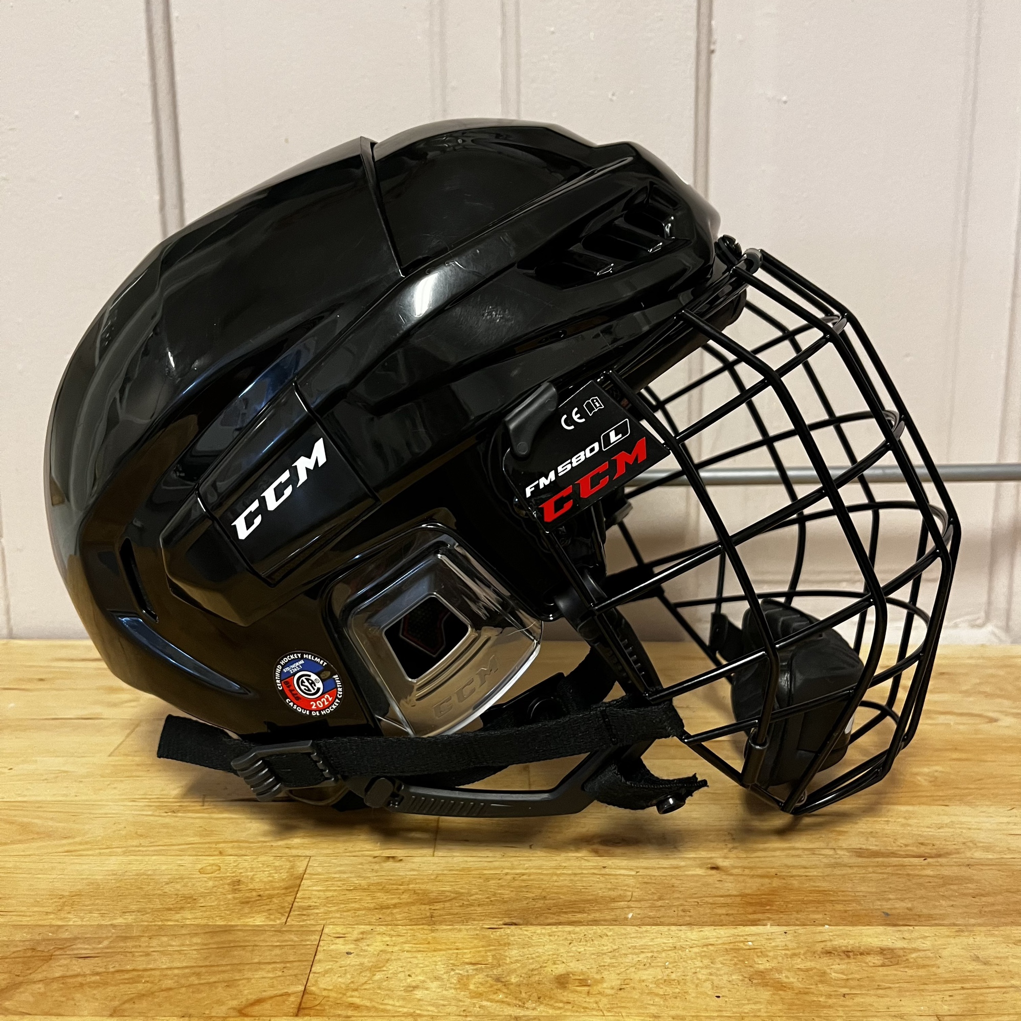 New Large CCM FL500 Helmet with FM580 Cage | SidelineSwap