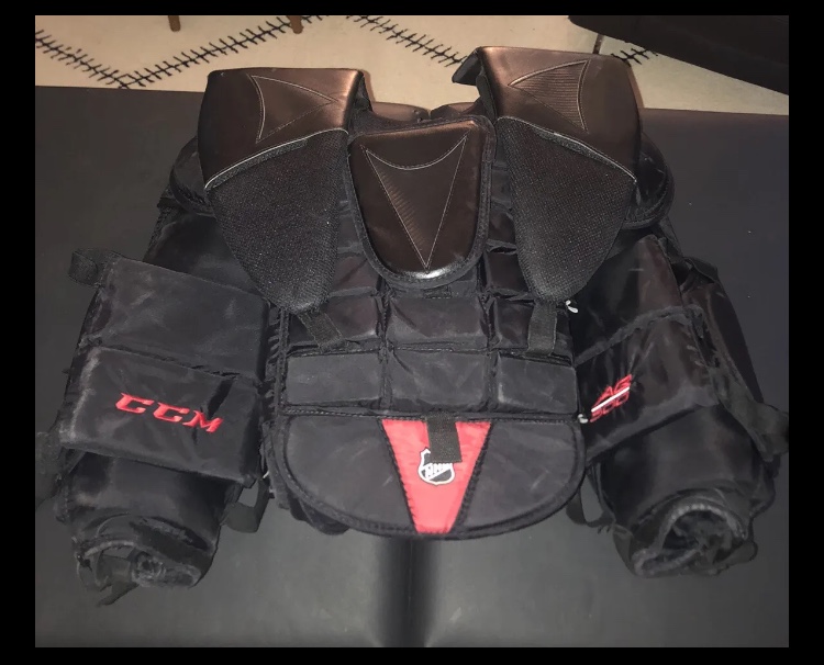 CCM AB500 Goalie Chest Protector Size Senior Small S | SidelineSwap