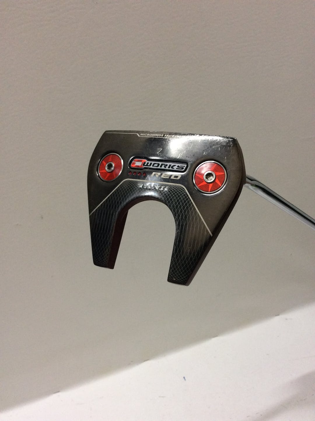 Used Odyssey O Works Red Tank 7 Mallet Golf Putters | SidelineSwap