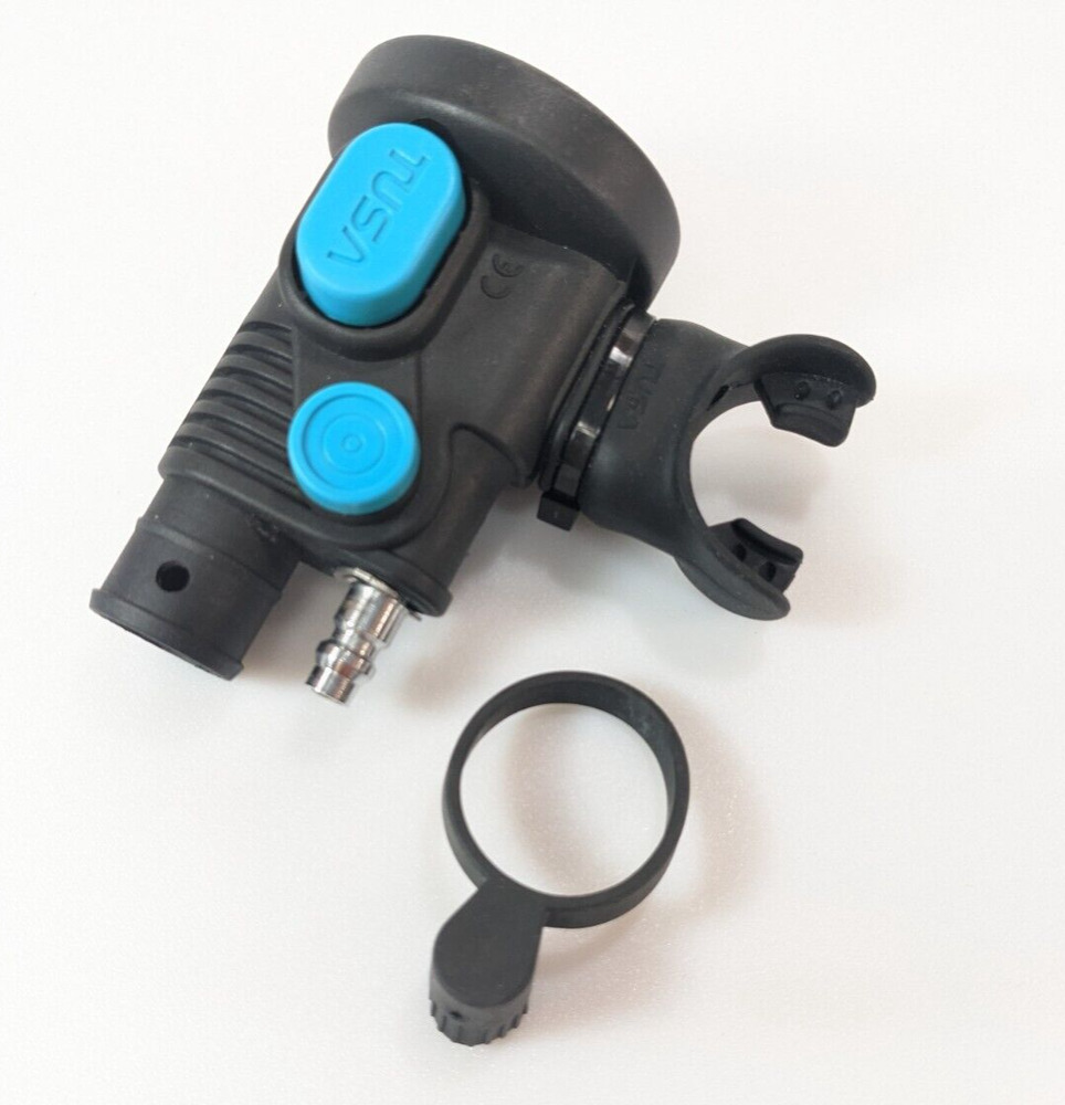 Tusa Duo Air 2 Alternate Air Source Bc Bcd Octo Inflator Scuba Dive