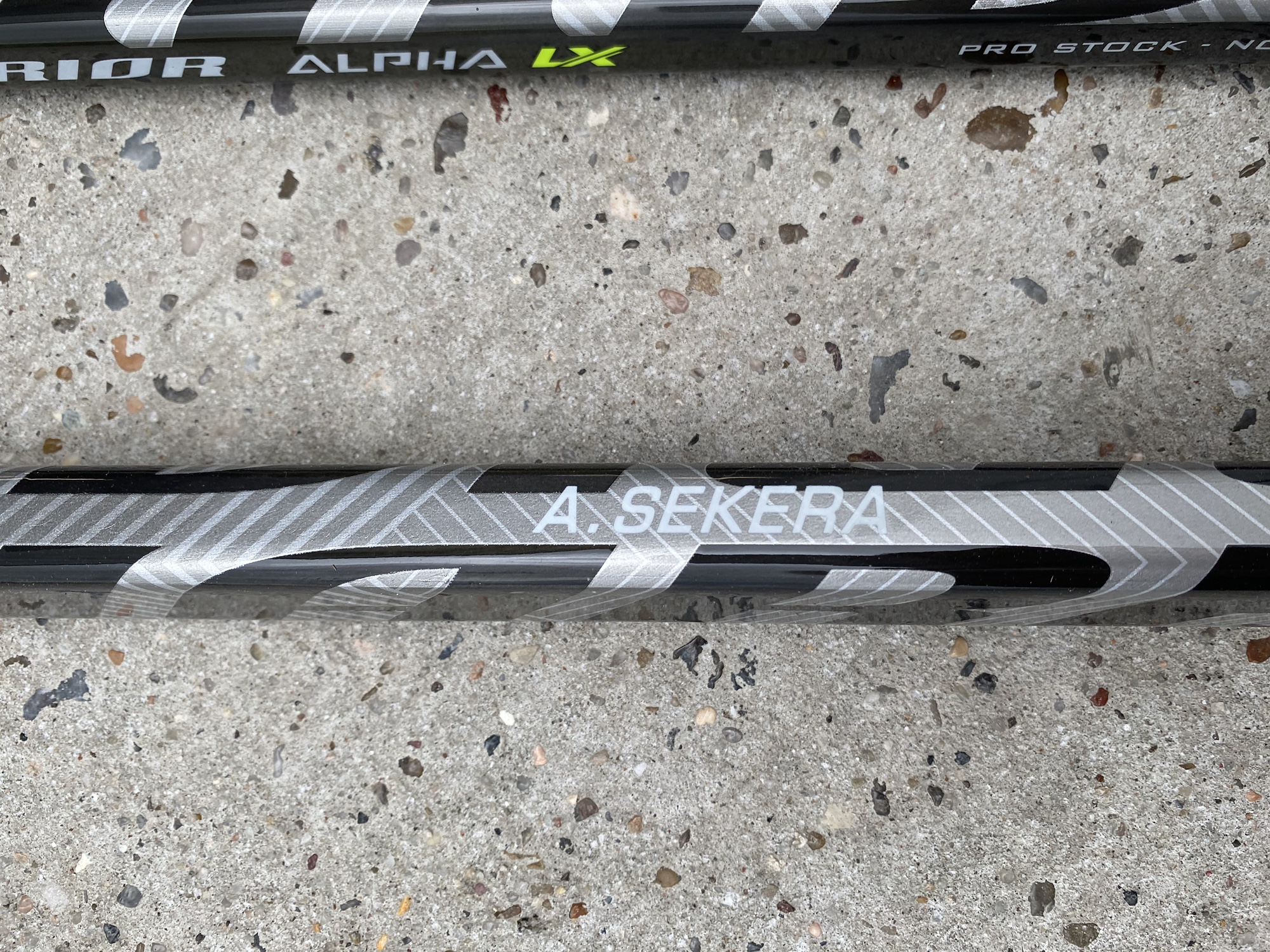 2 Pack Warrior Alpha LX PRO Pro Stock Hockey Stick Grip W03 Flex Left ...