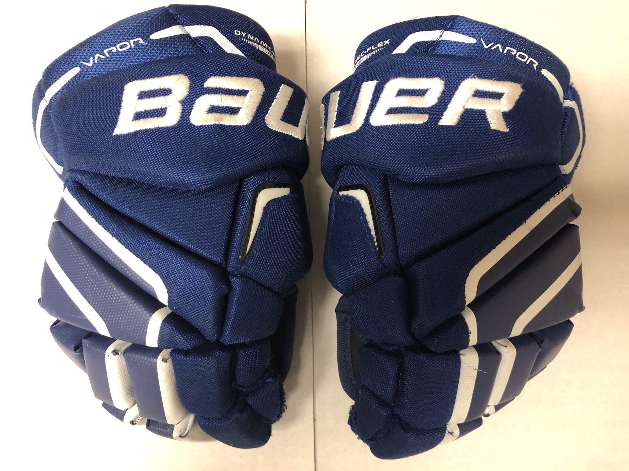 Bauer Vapor X80 Hockey Gloves 12” Royal Blue | SidelineSwap