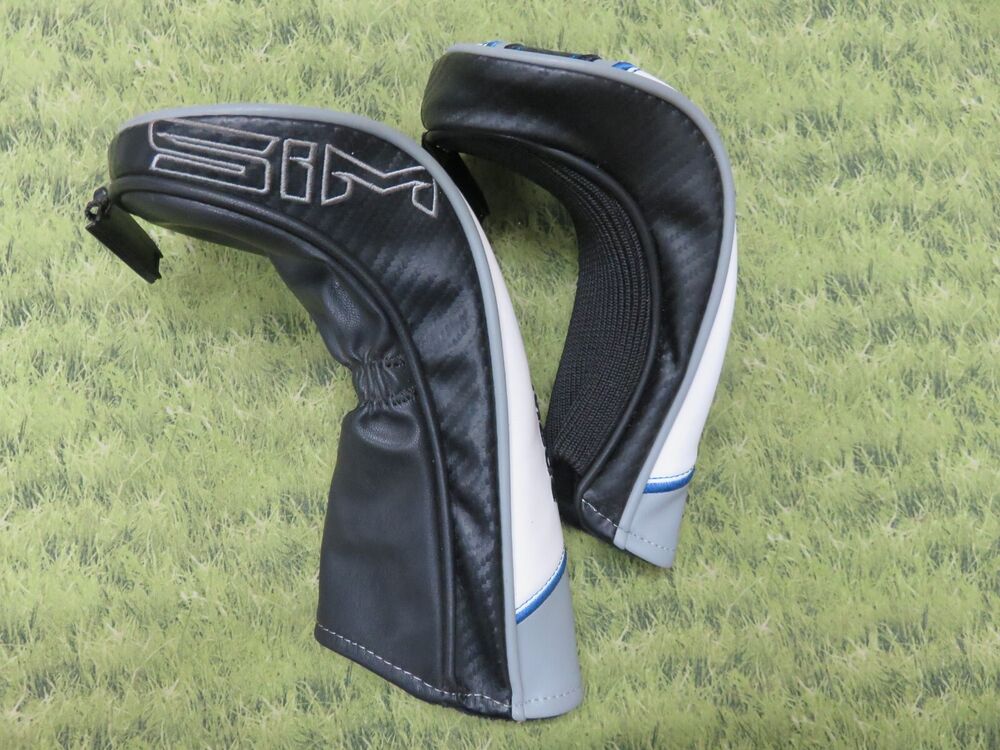 TaylorMade SIM & MAX * FAIRWAY WOOD + HYBRID * SET OF 2 * Headcovers ...