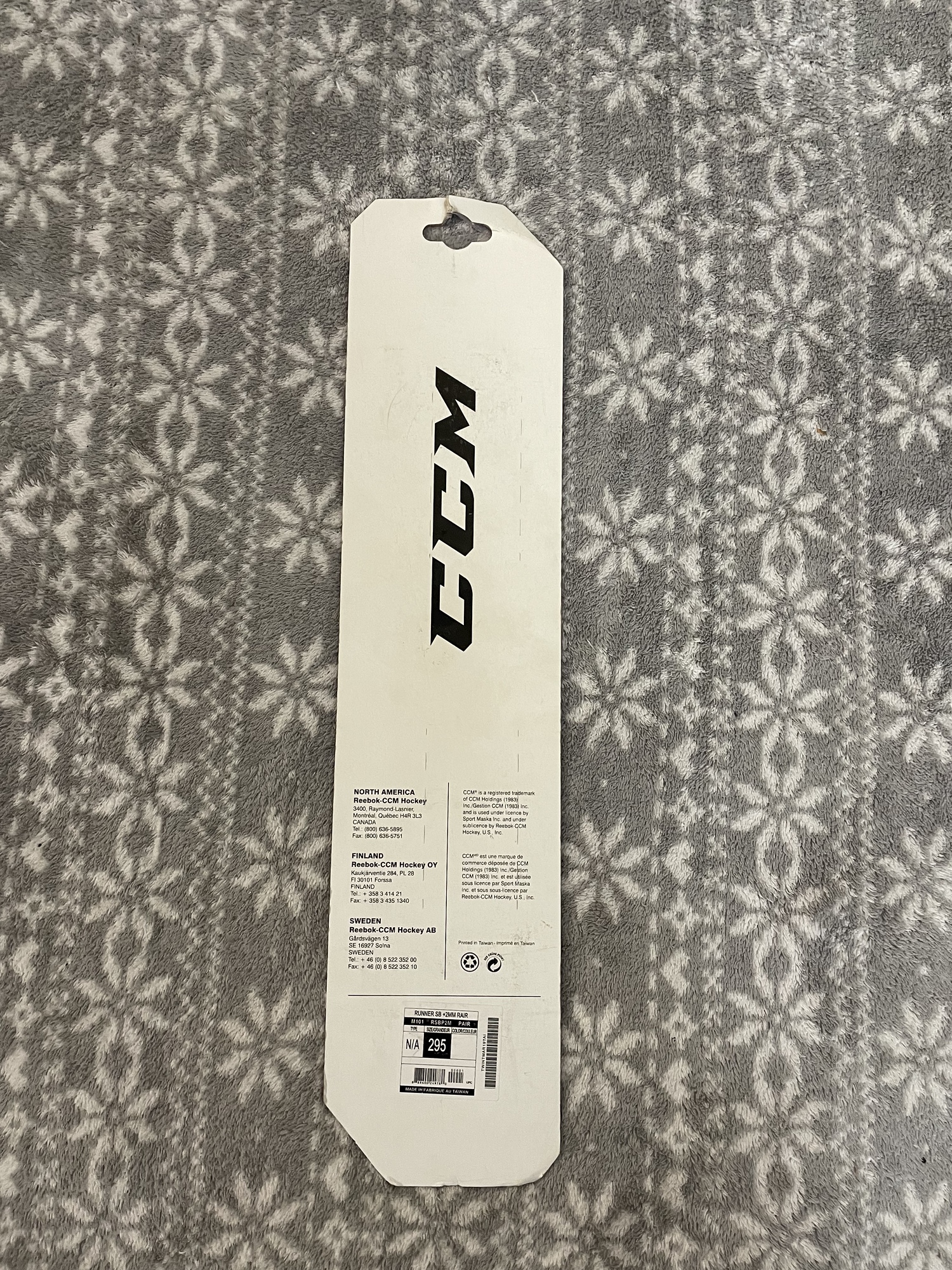 New CCM SB Stainless +2 Size 295mm | SidelineSwap