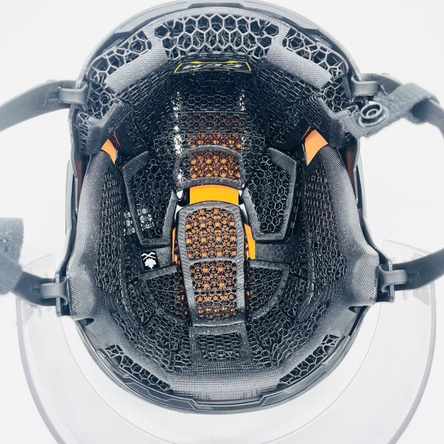 NHL Pro Stock CCM Supertacks X Hockey Helmet-Small-2 3/4" Oakley Visor ...