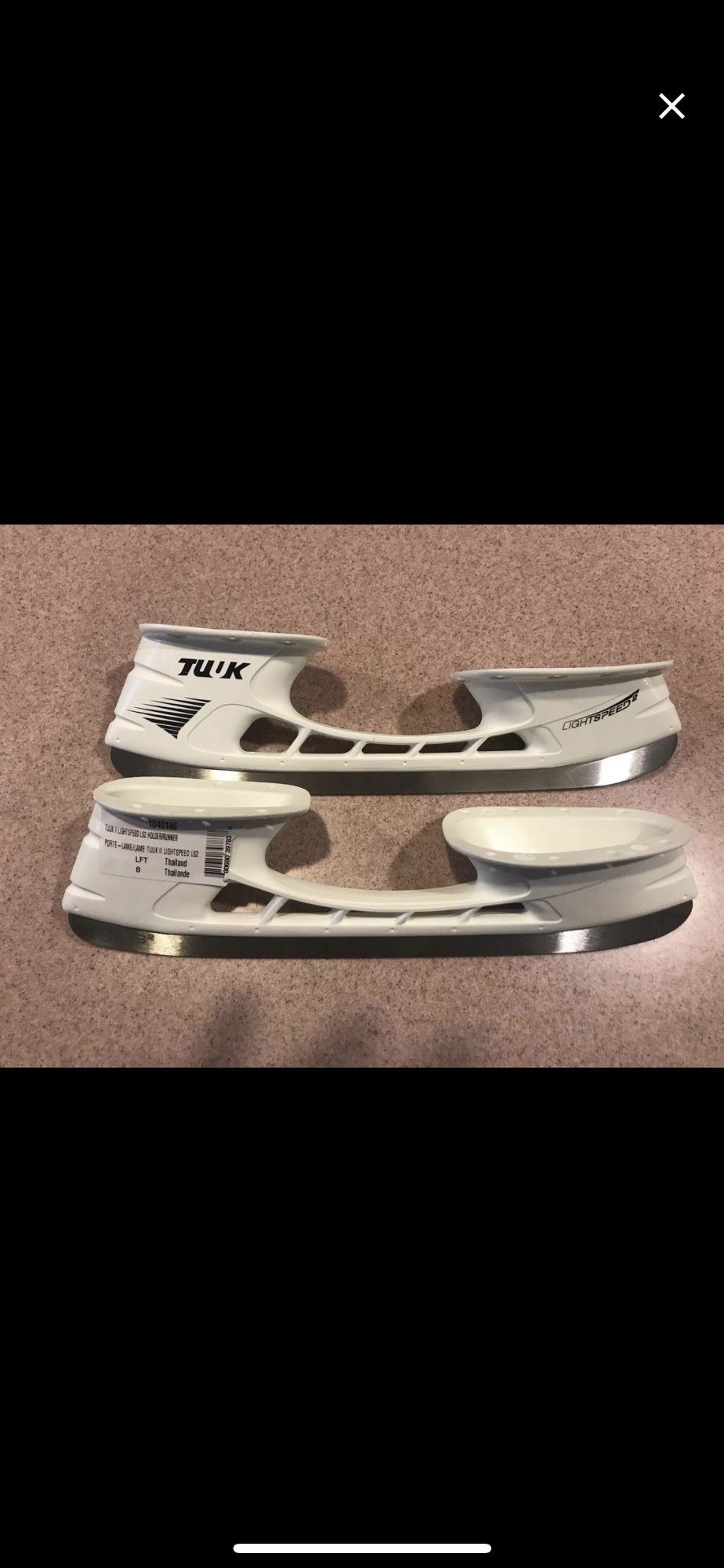 288mm Bauer Tuuk and lightspeed 2 blades | SidelineSwap