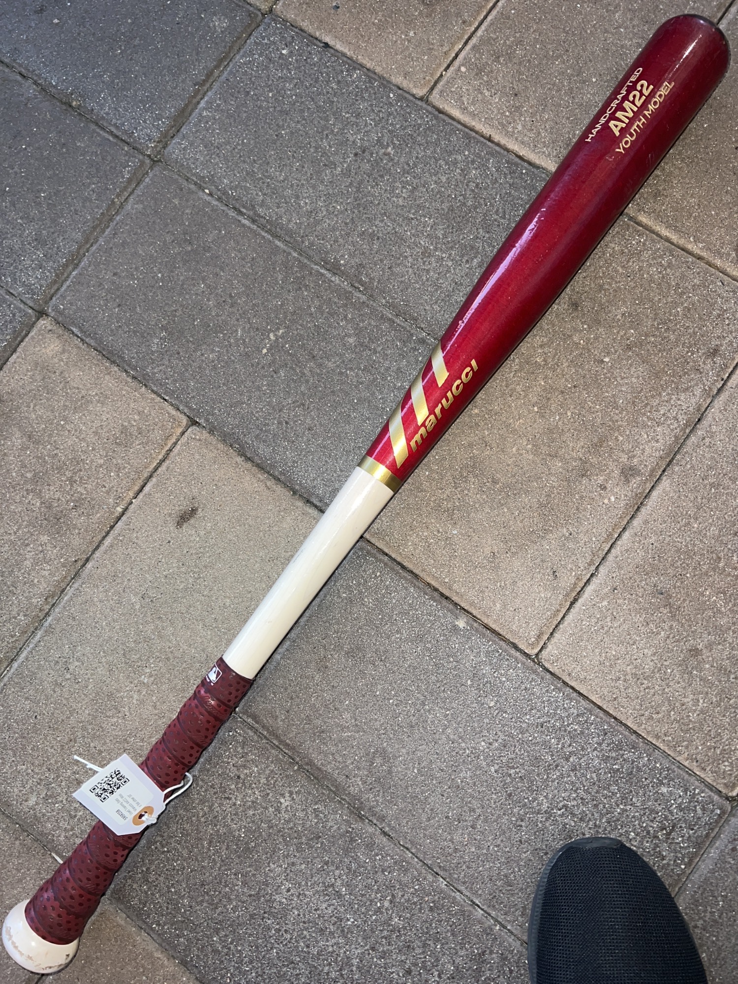 Used Training Bats Marucci AM22 Wood Bat 30" | SidelineSwap