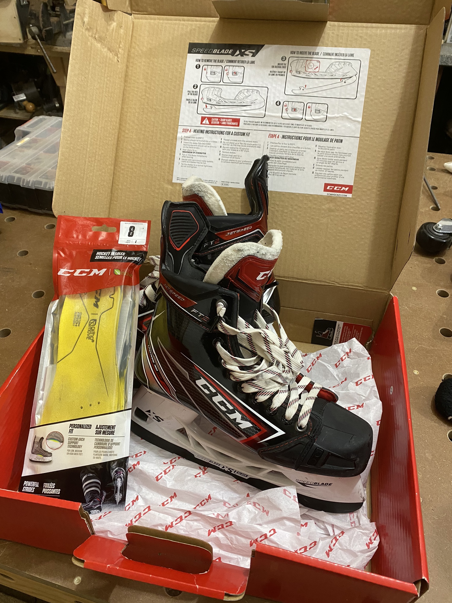 CCM Jetspeed FT2 skates | SidelineSwap