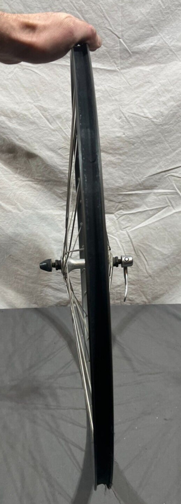 Vintage Wolber GTX 36-Spoke Aluminum Road Bike Front Wheel Shimano 105 ...