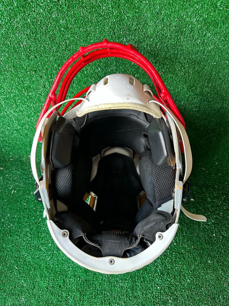 Adult XL - Riddell Speedflex Football Helmet - Silver | SidelineSwap