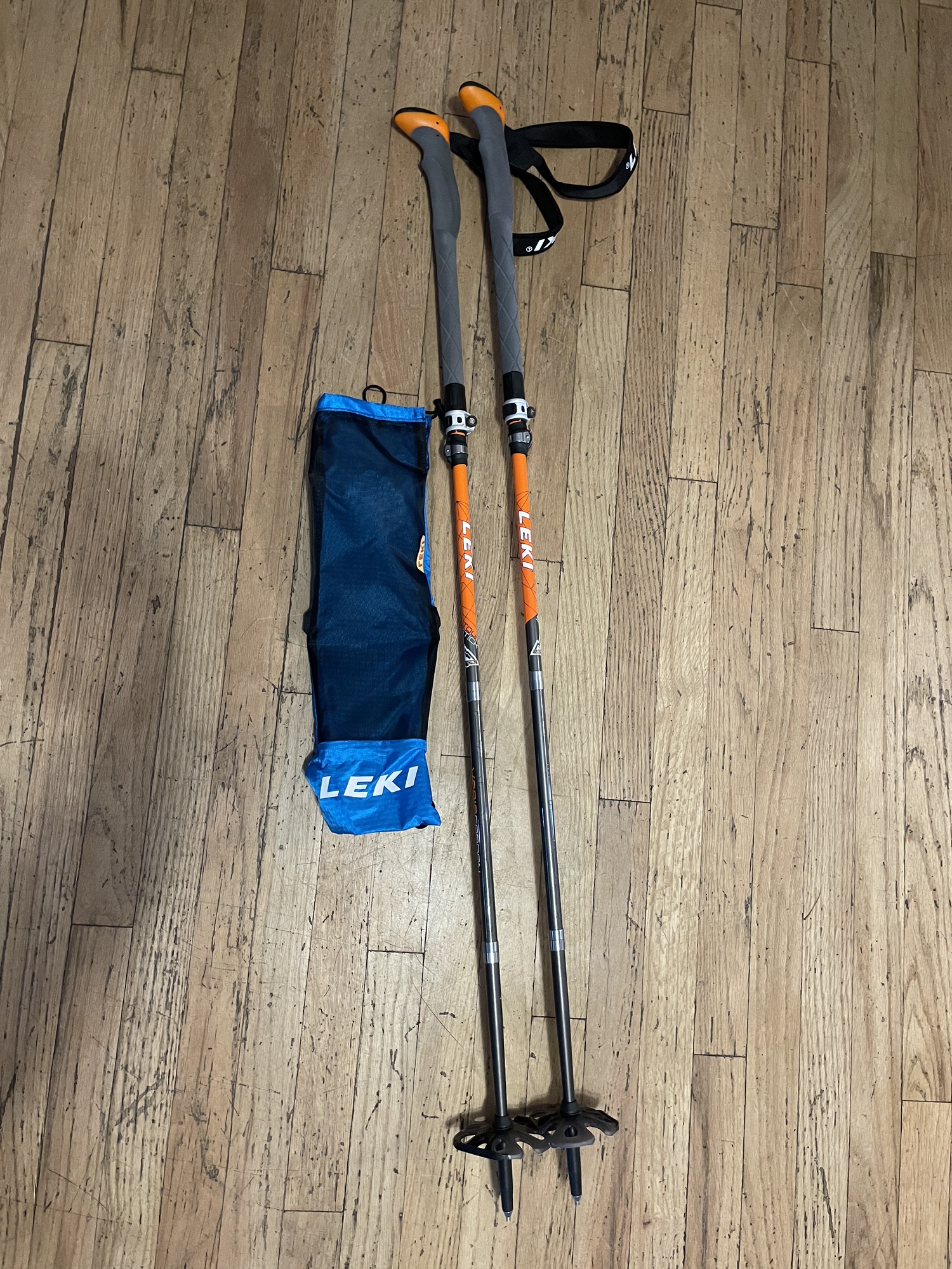 LEKI Tour Stick Vario Carbon Adjustable Ski Poles | SidelineSwap