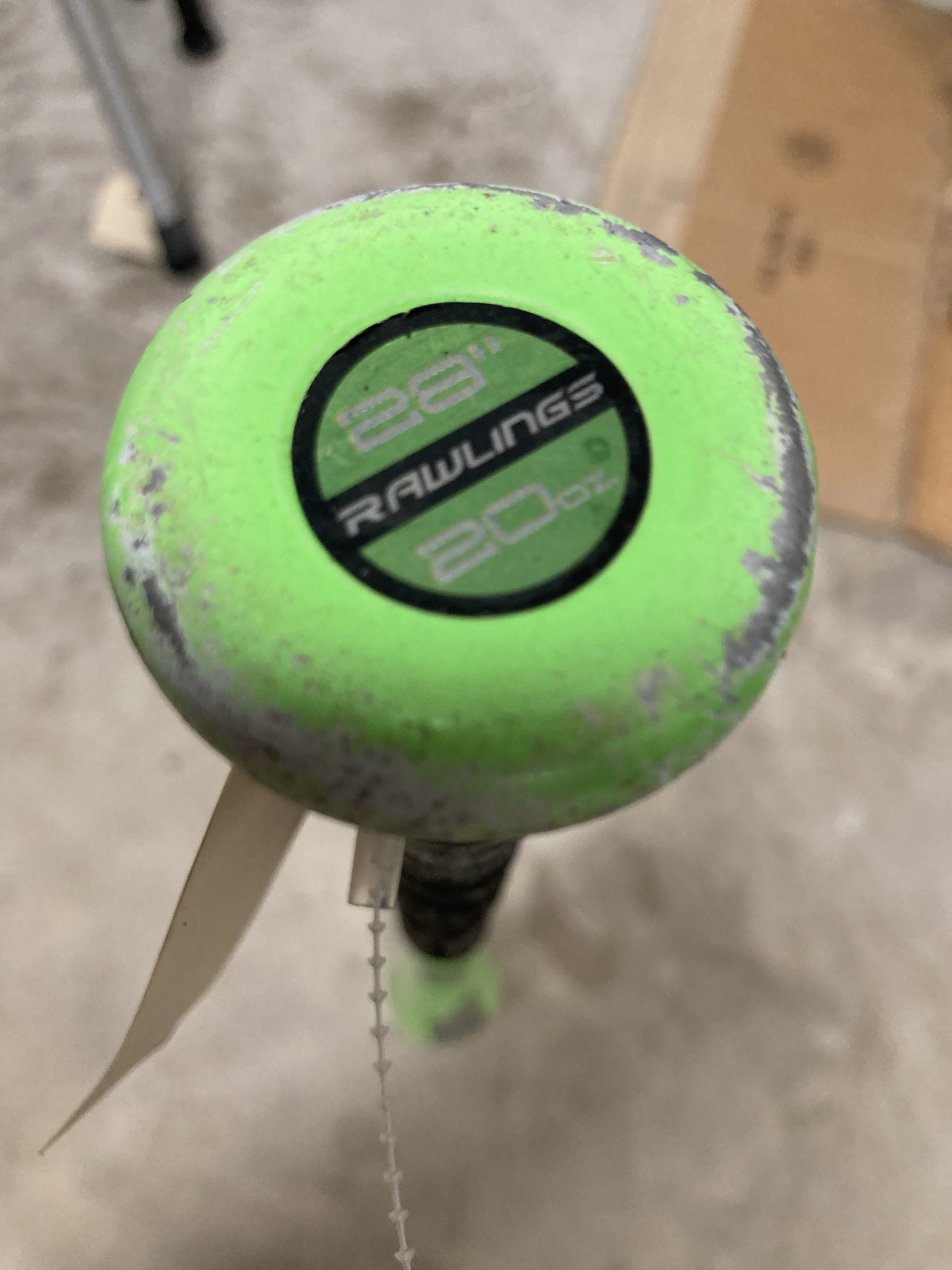 Used USABat Certified Rawlings Fuel Alloy Bat -8 20OZ 28" | SidelineSwap