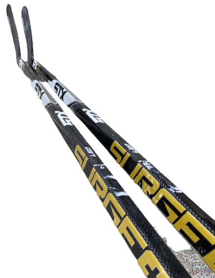 2 Pack STX Surgeon RX3 RH Pro Stock Grip Hockey Stick 85 Flex NHL X91 ...