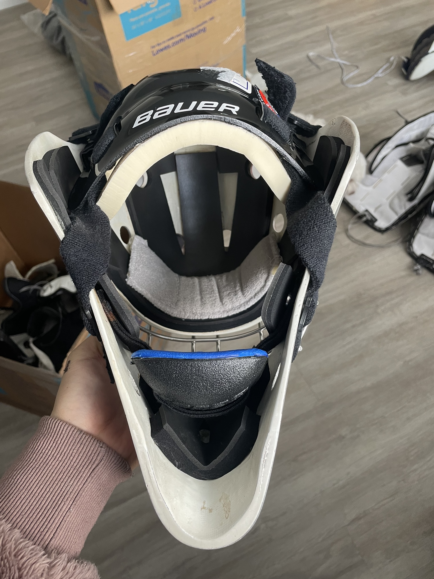 Bauer 960 Custom Painted Goalie Mask | SidelineSwap