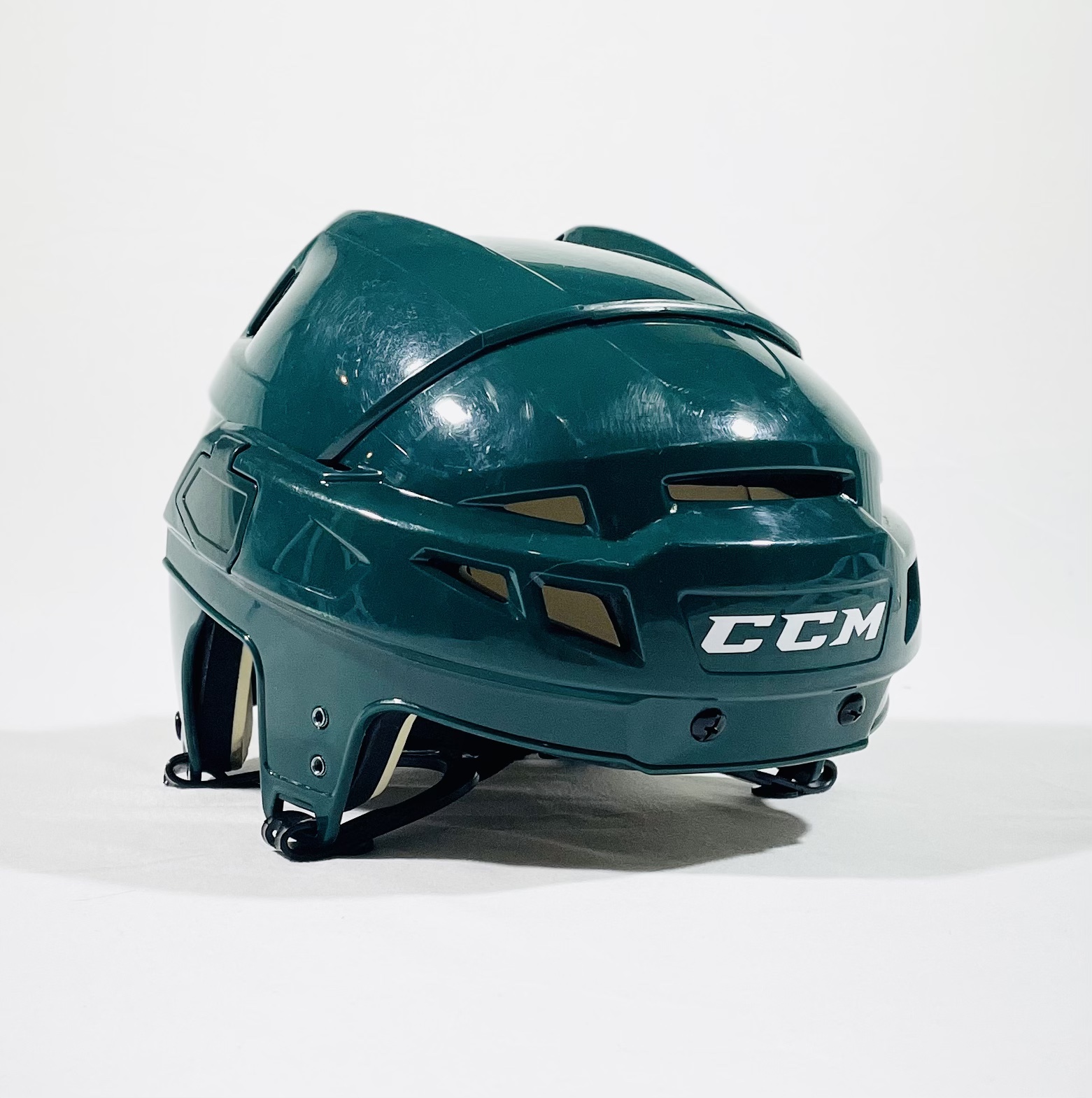 Medium CCM V08 Helmet w/CCM Visor (green sticker) - NHL Pro Stock ...