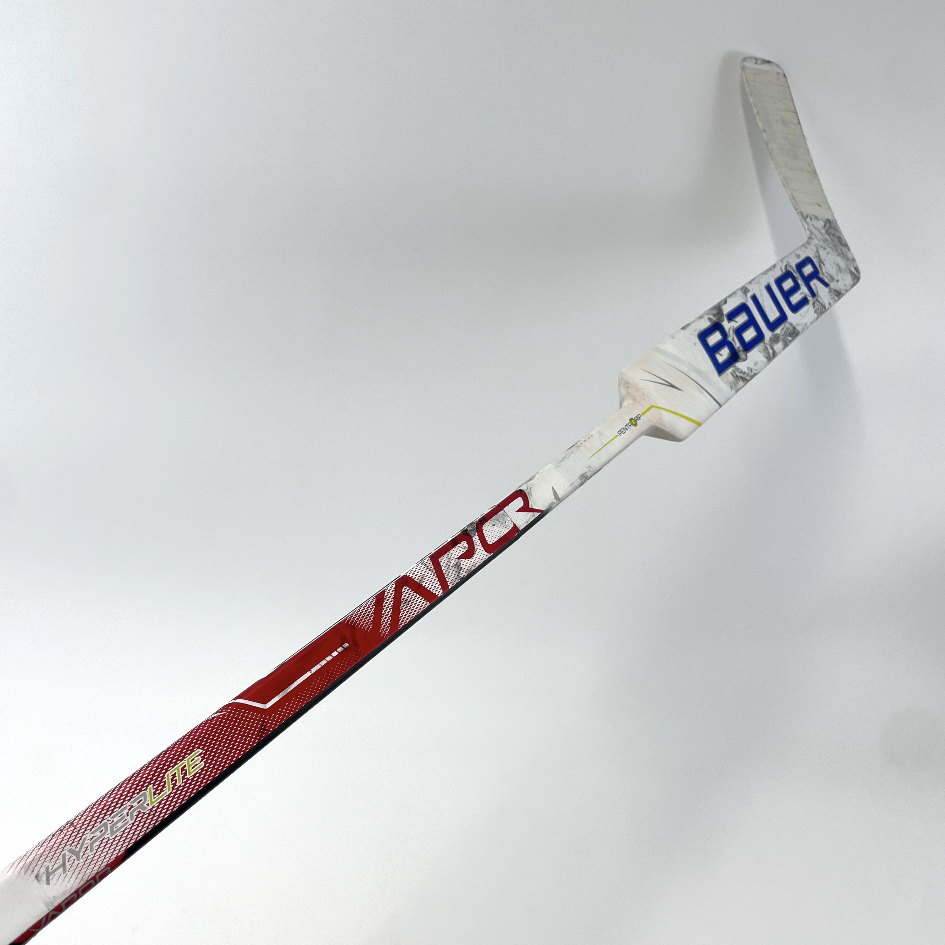 Repaired Regular Red, White, and Blue Hyperlite Goalie Stick | 25 ...