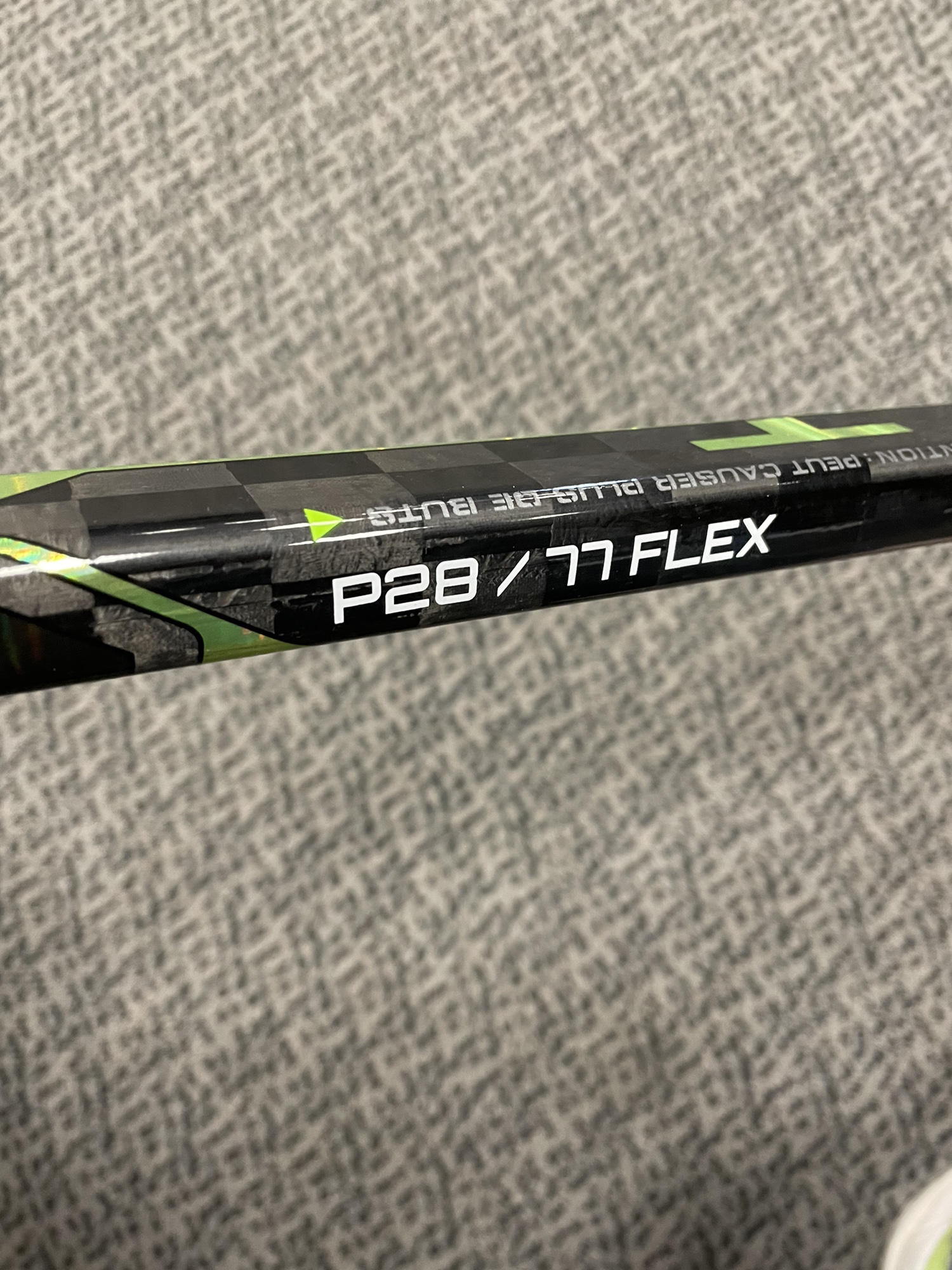 Bauer AG5NT P28 curve 77 flex right hand stick | SidelineSwap