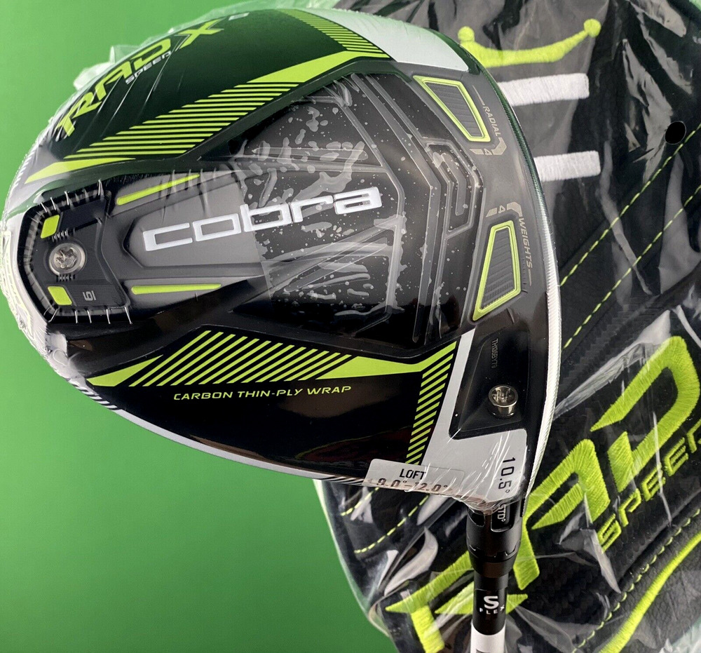 Cobra KING Rad Speed XB Driver 10.5* Stiff S-Flex Motore X w/ Cover New ...